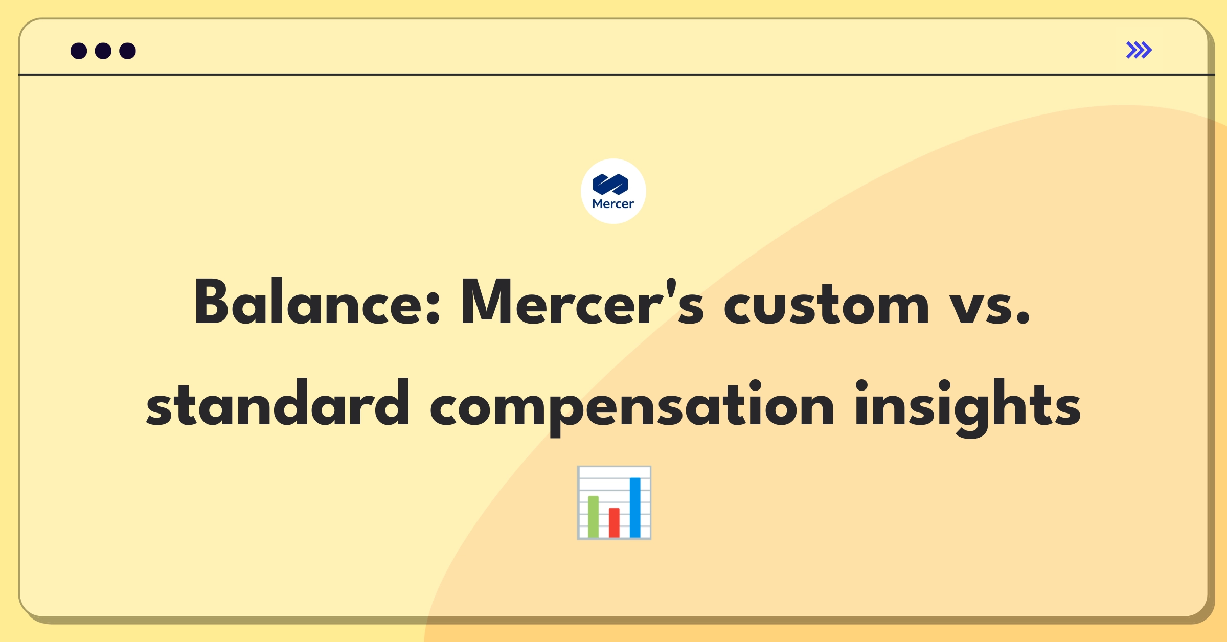 Mercer Compensation Benchmarking Tradeoff | Product Strategy - NextSprints