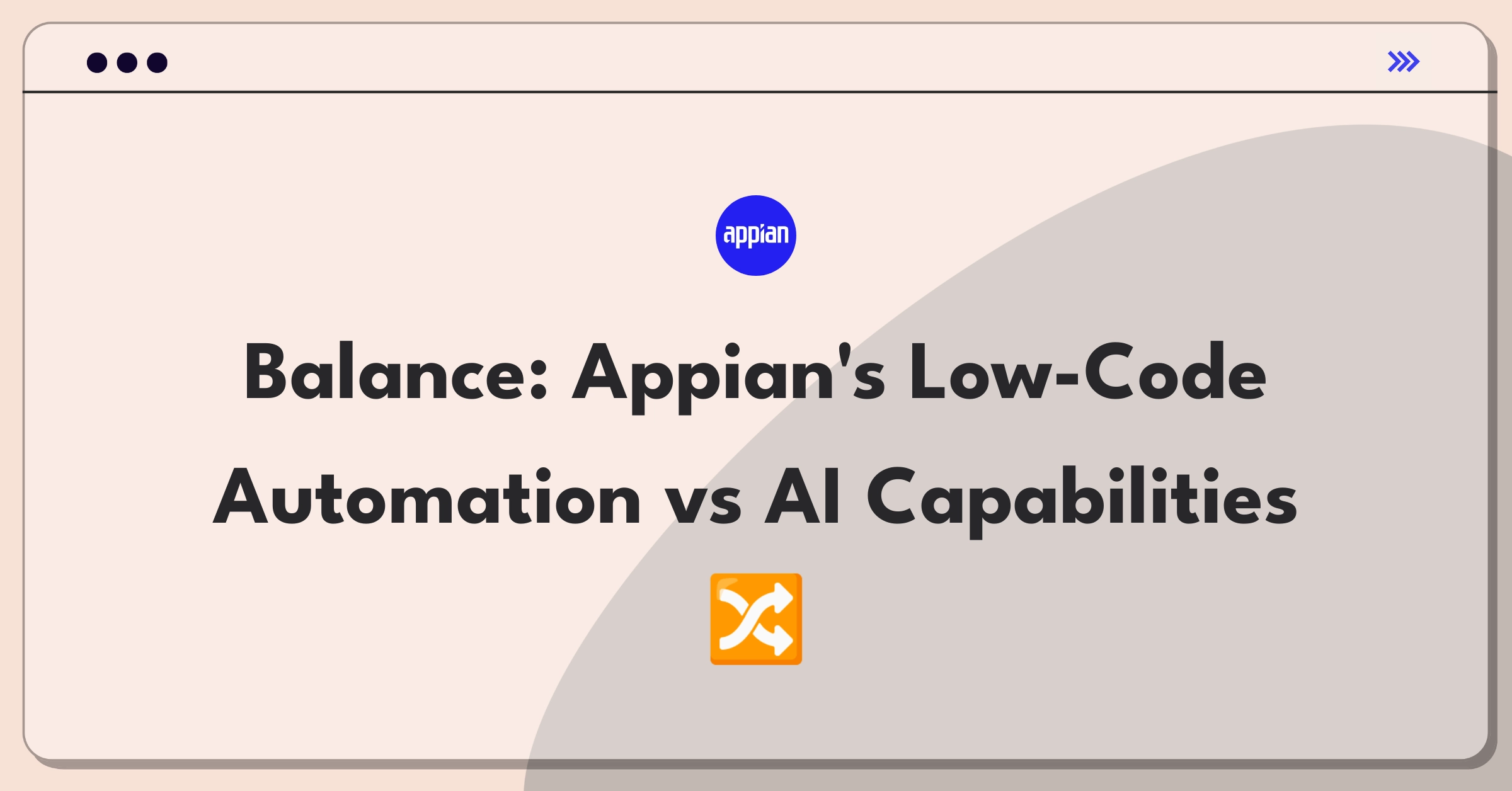 Appian Low-Code vs AI Prioritization | Product Trade-Off - NextSprints