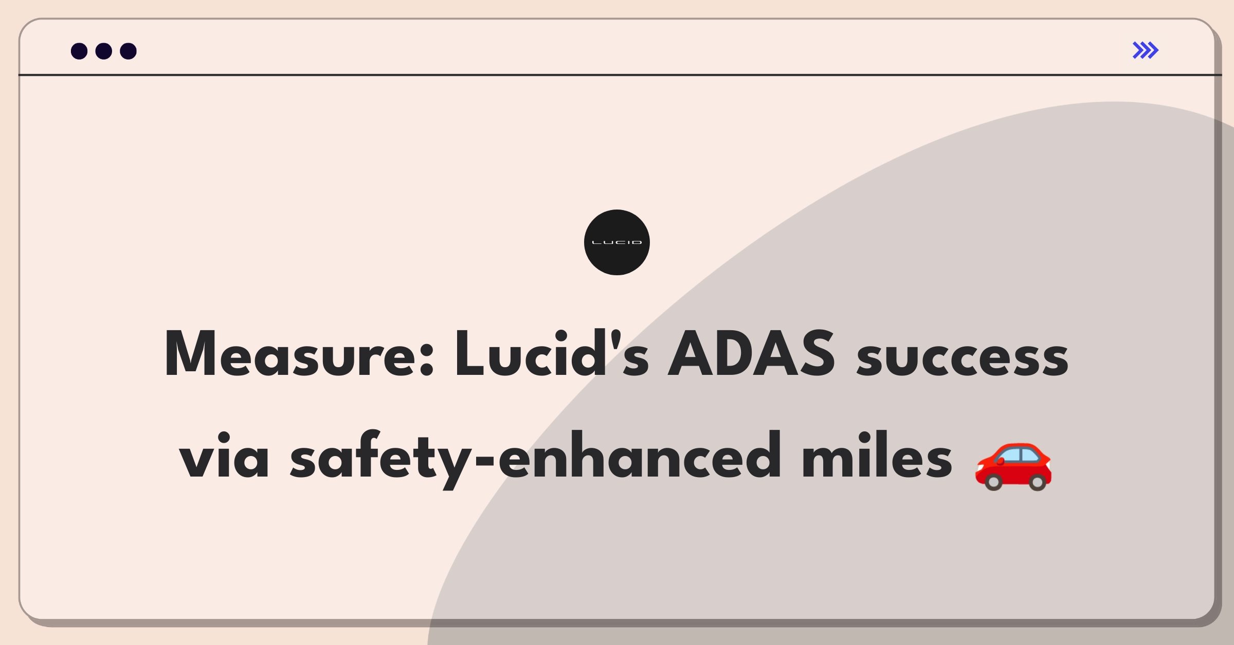 Lucid Motors ADAS Success Metrics | Product Analytics Case - NextSprints