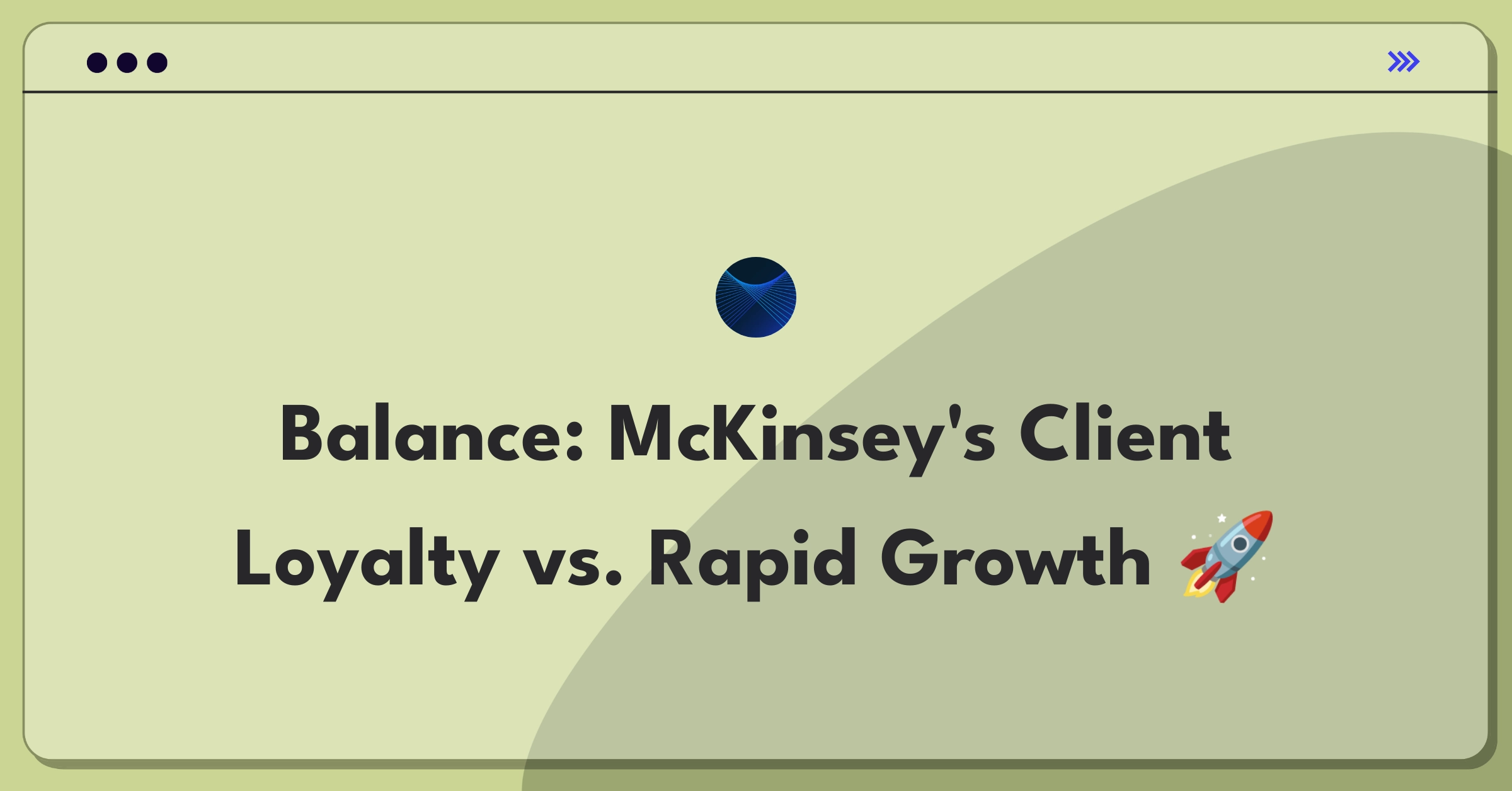 McKinsey Implementation Balancing Act | Strategy Interview - NextSprints