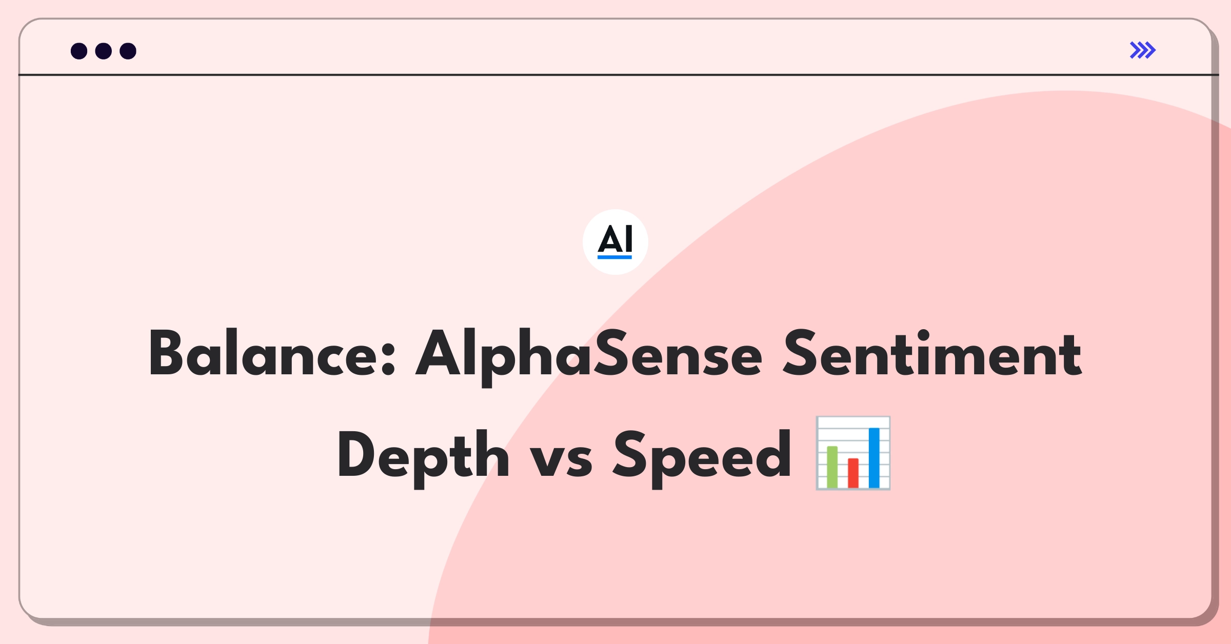 AlphaSense Sentiment Analysis Tradeoff | Product Strategy Case ...
