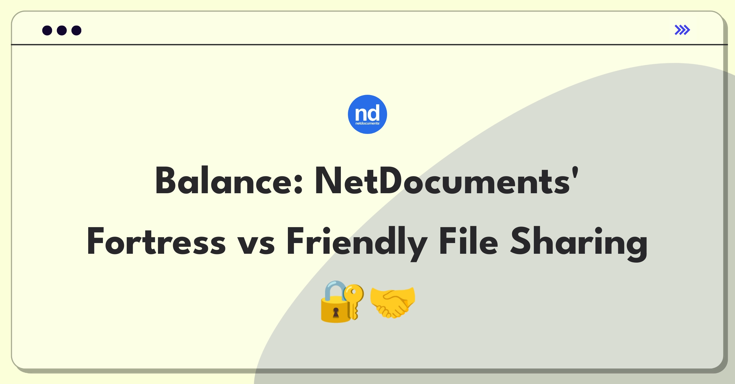 NetDocuments Security vs Collaboration | Trade-Off Case - NextSprints