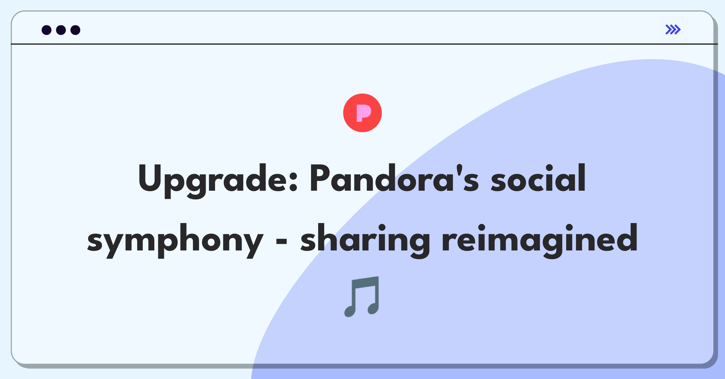 Pandora Social Sharing Upgrade | Product Improvement Case - NextSprints