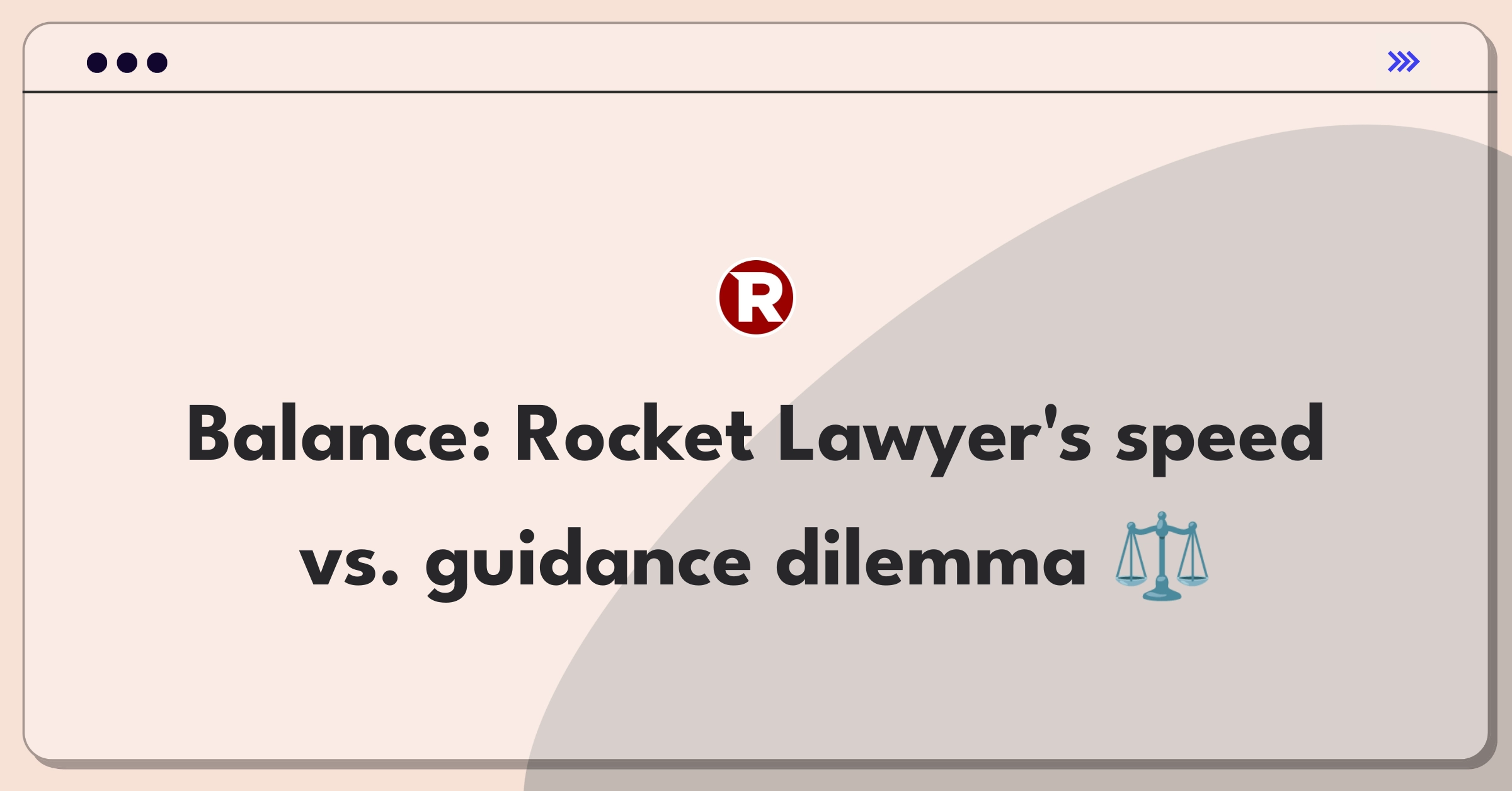 Rocket Lawyer Incorporation Tradeoff | Product Strategy Case - NextSprints