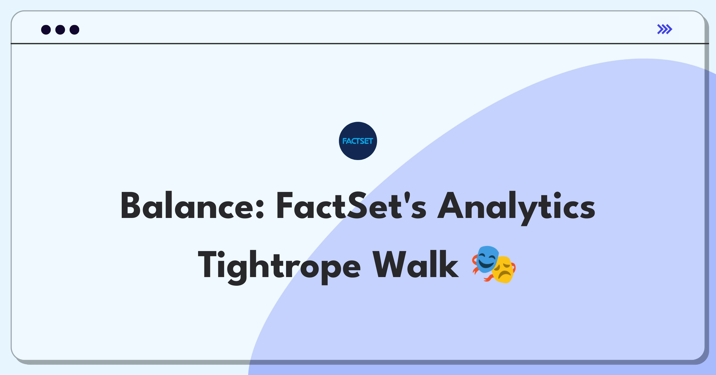 FactSet Workstation Feature Balance | Product Trade-Off Case - NextSprints