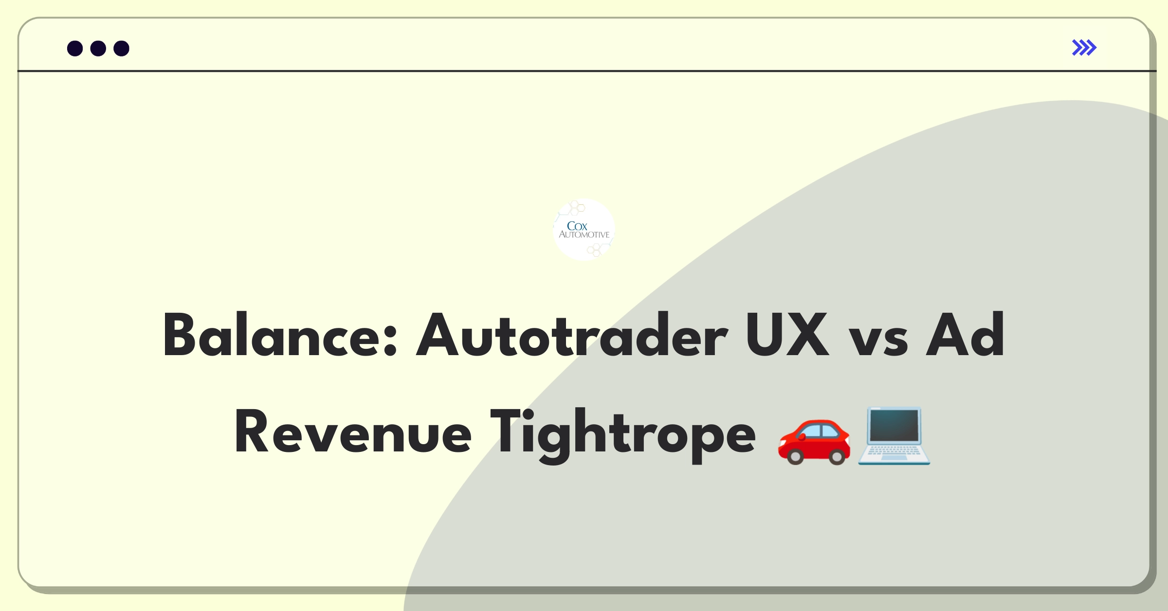 Cox Automotive UX vs Ad Revenue | Product Trade-Off Case - NextSprints