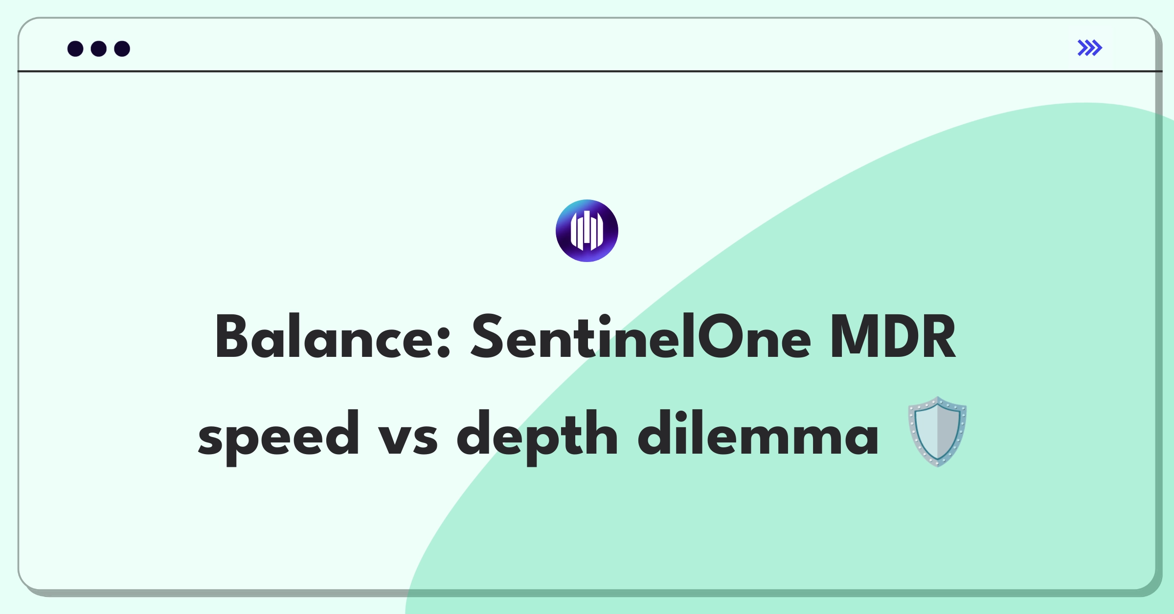 SentinelOne MDR Speed vs Depth | Product Trade-Off Interview - NextSprints