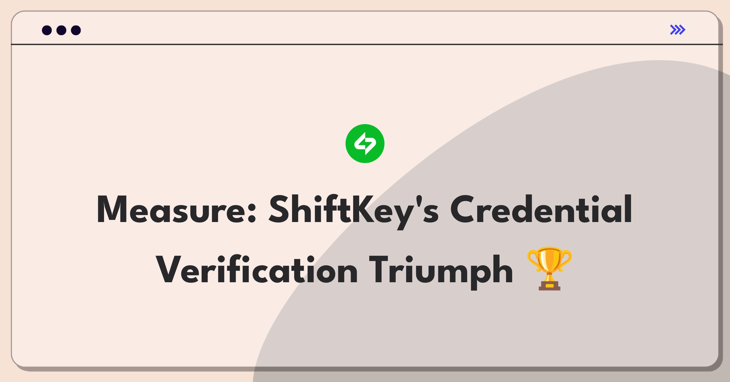 ShiftKey Credential Verification Success | Metrics Interview - NextSprints