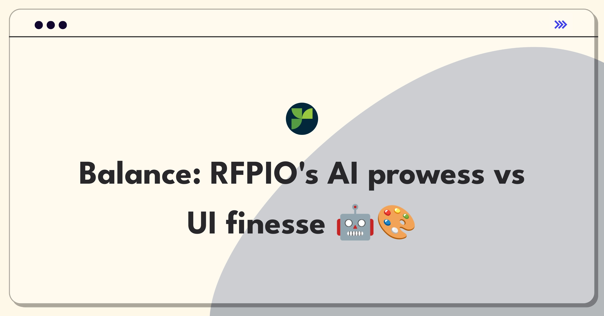 RFPIO AI vs UI Prioritization | Product Trade-Off Interview - NextSprints