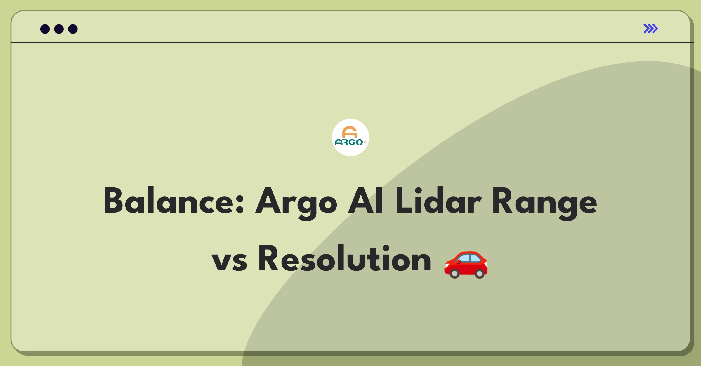 Argo AI Lidar Sensor Tradeoff | Product Strategy Interview - NextSprints
