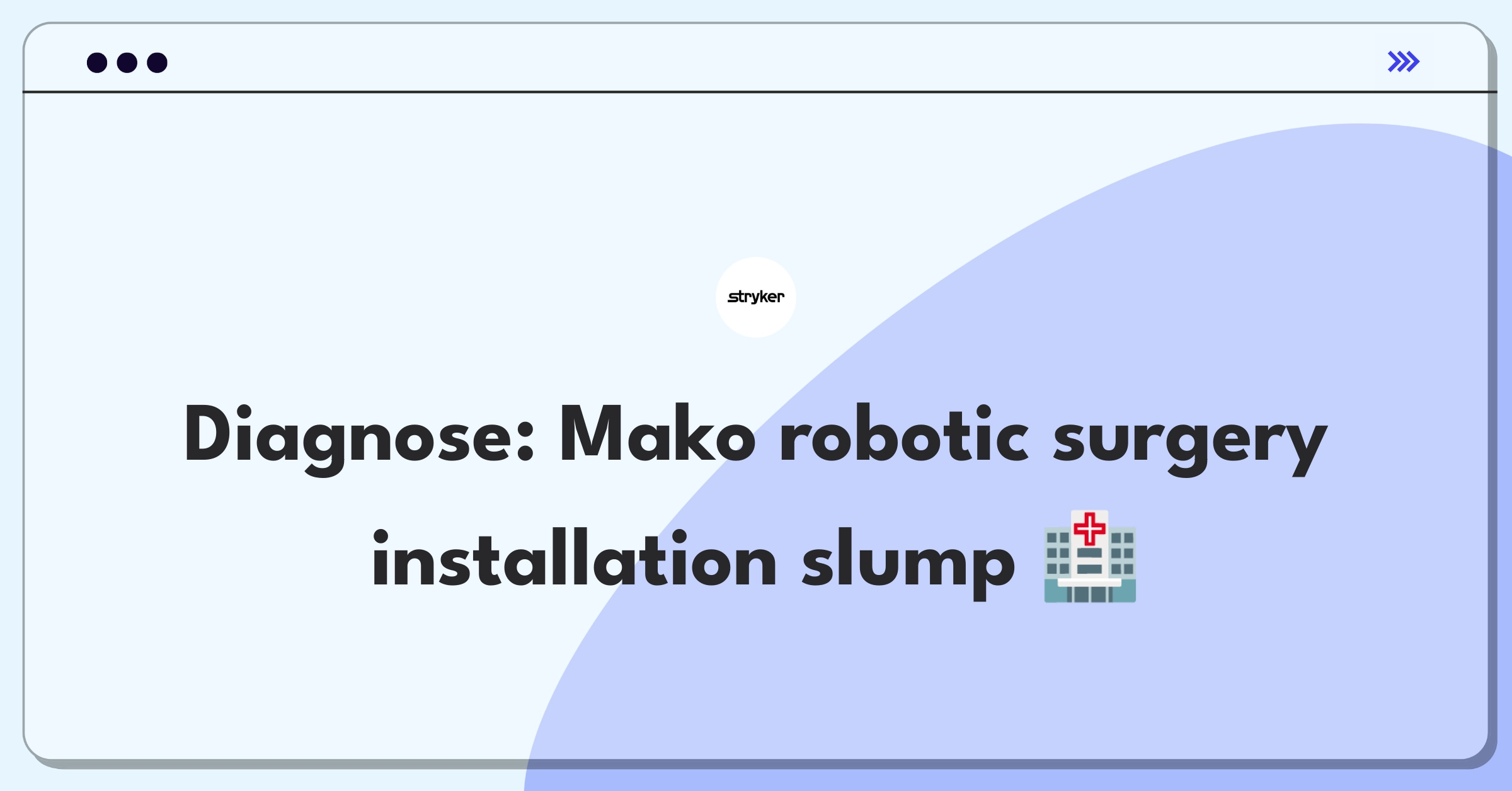 Stryker Mako Installation Decline | RCA Product Interview - NextSprints