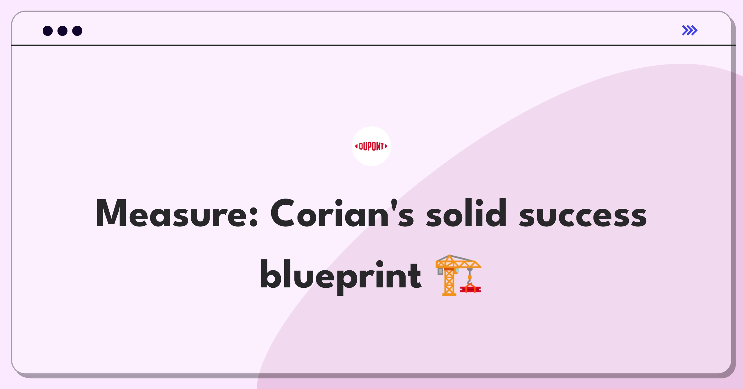 DuPont Corian Success Metrics | Product Analytics Interview - NextSprints