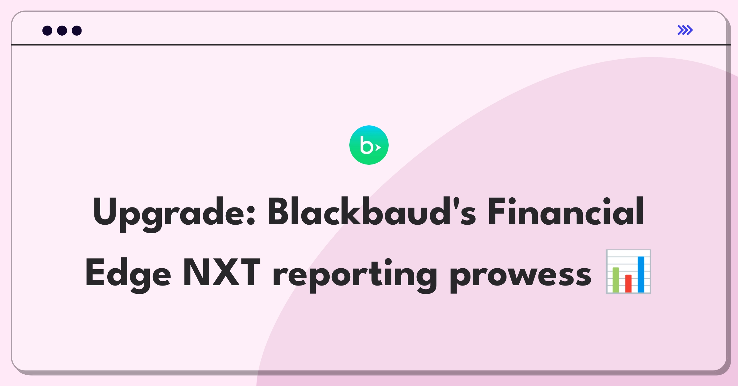 Blackbaud Financial Reporting | Product Improvement Case - NextSprints
