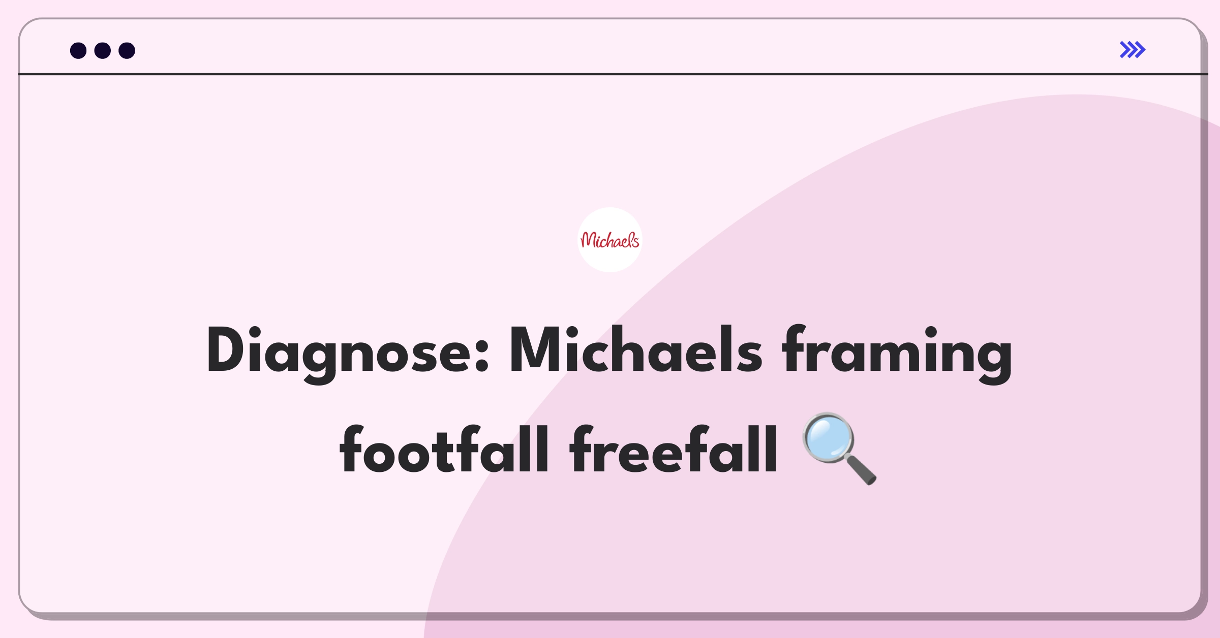 Michaels Framing Counter Traffic Decline | RCA Interview - NextSprints