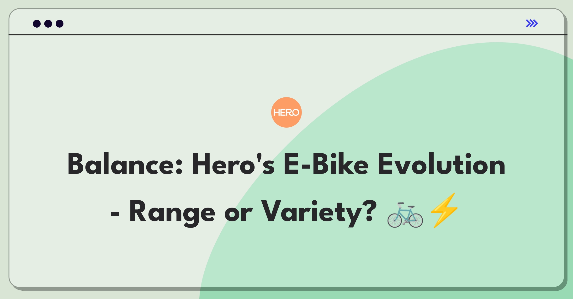 Hero E-Bike Lineup vs Battery Life | Product Trade-Off Case - NextSprints