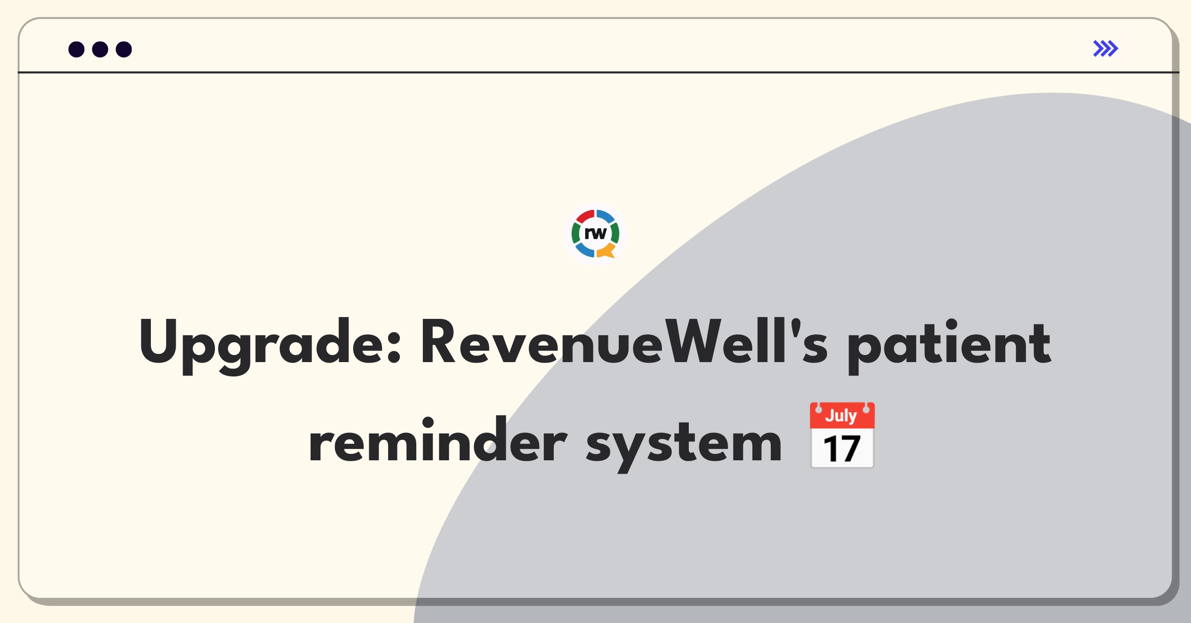 RevenueWell Appointment Attendance | Product Improvement Case - NextSprints