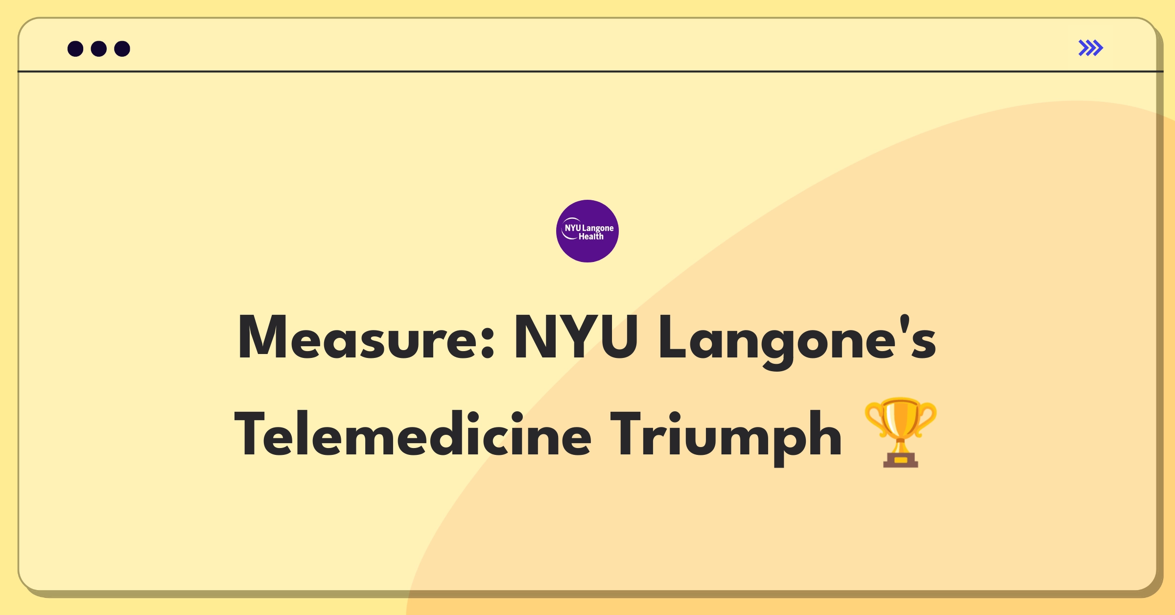 NYU Langone Telemedicine Success | Product Metrics Interview - NextSprints