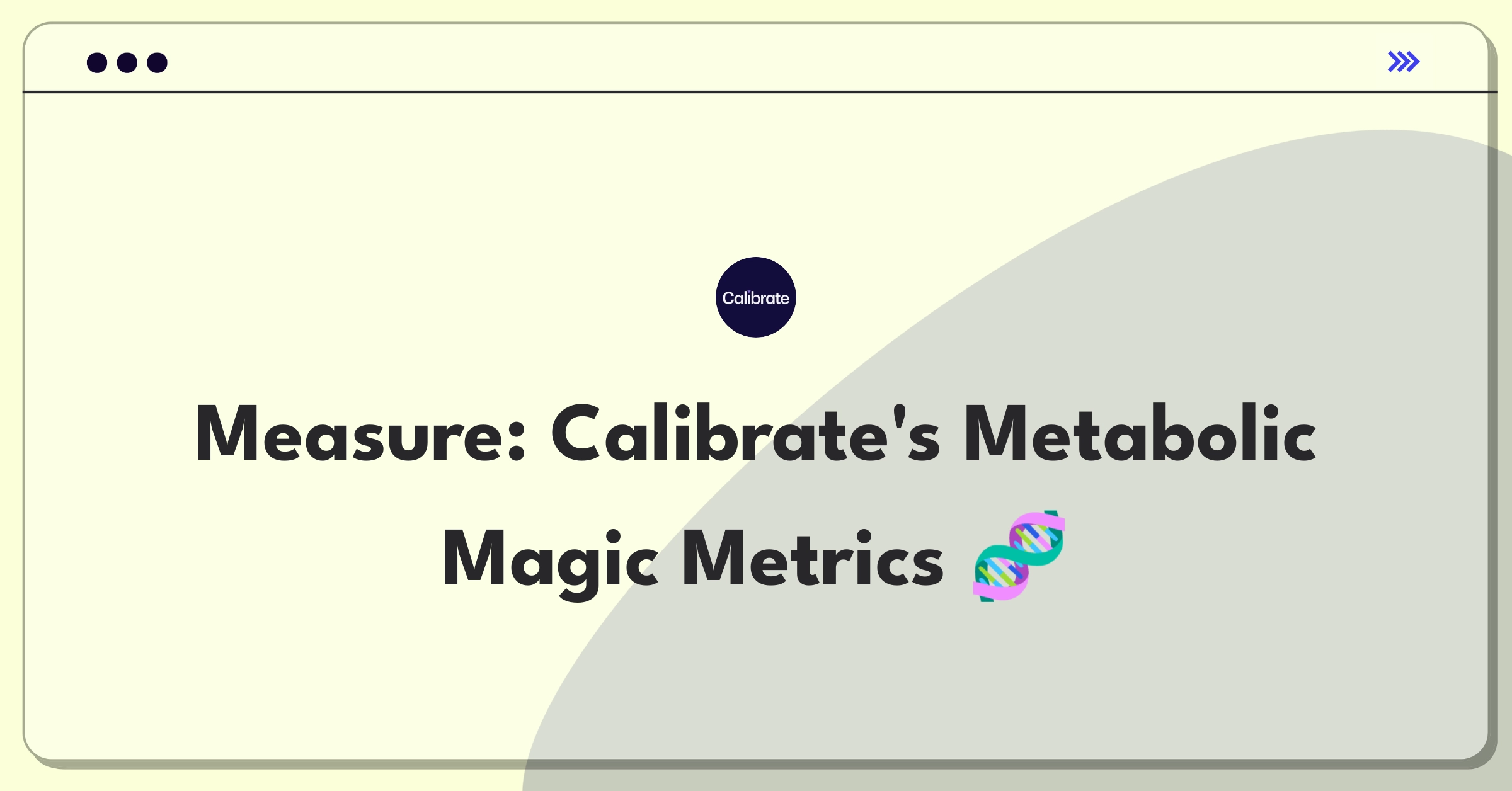Calibrate Metabolic Health Metrics | Analytics Product Interview ...