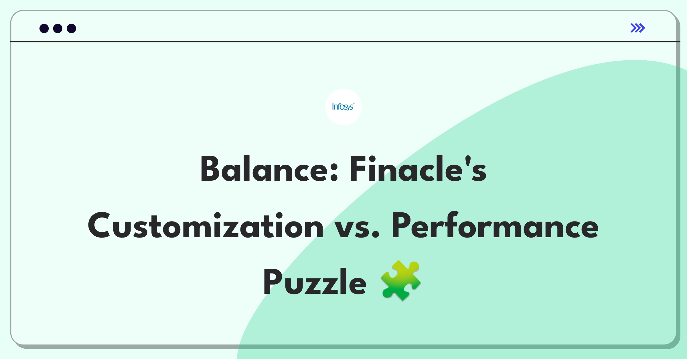 Infosys Finacle Customization Tradeoff | Product Strategy Case ...