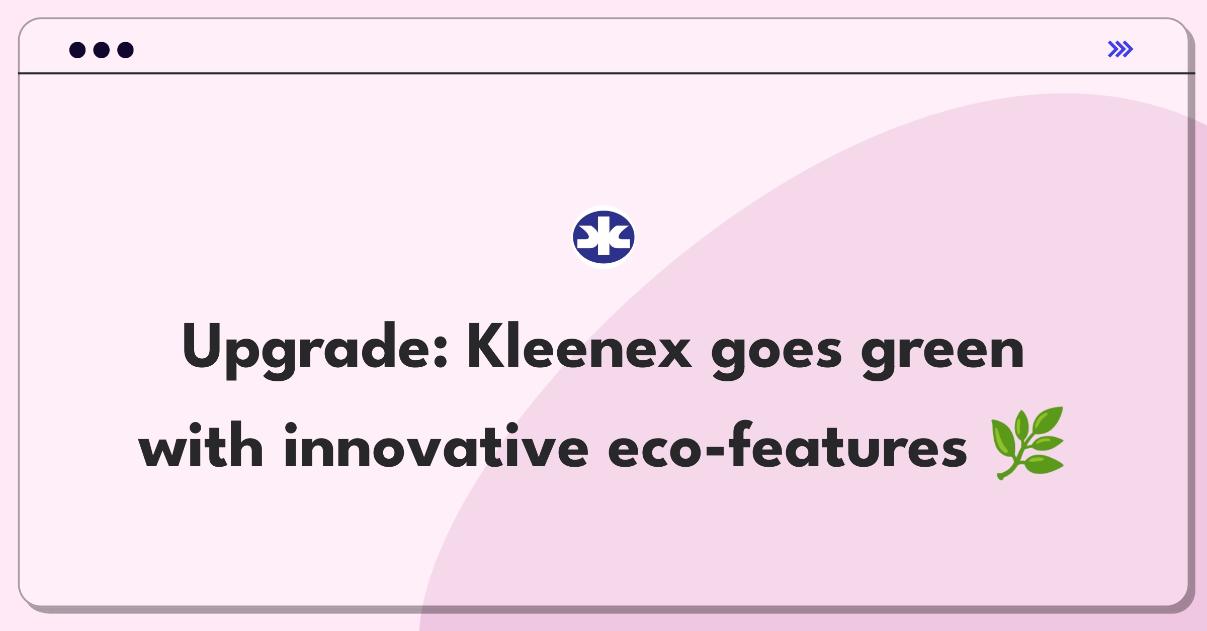Kleenex Eco-Friendly Innovation | Product Improvement Case - NextSprints