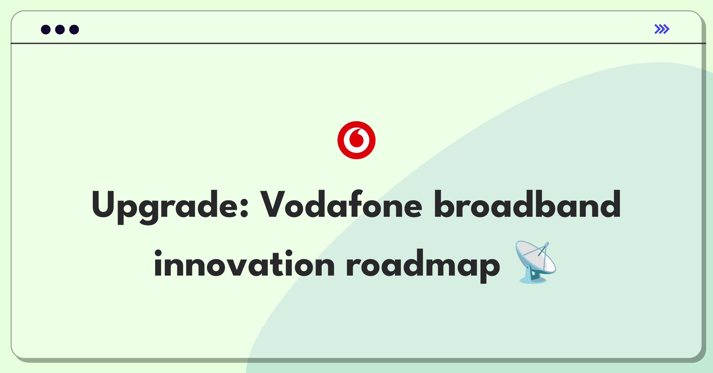 Vodafone Broadband Innovation | Product Improvement Case - NextSprints