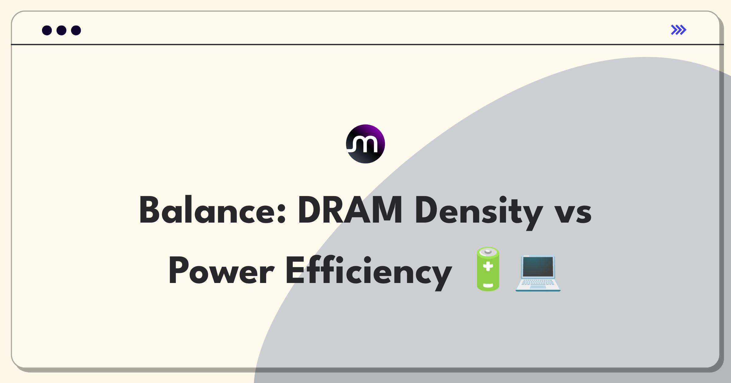 Micron DRAM Density vs Efficiency | Product Trade-Off Case - NextSprints