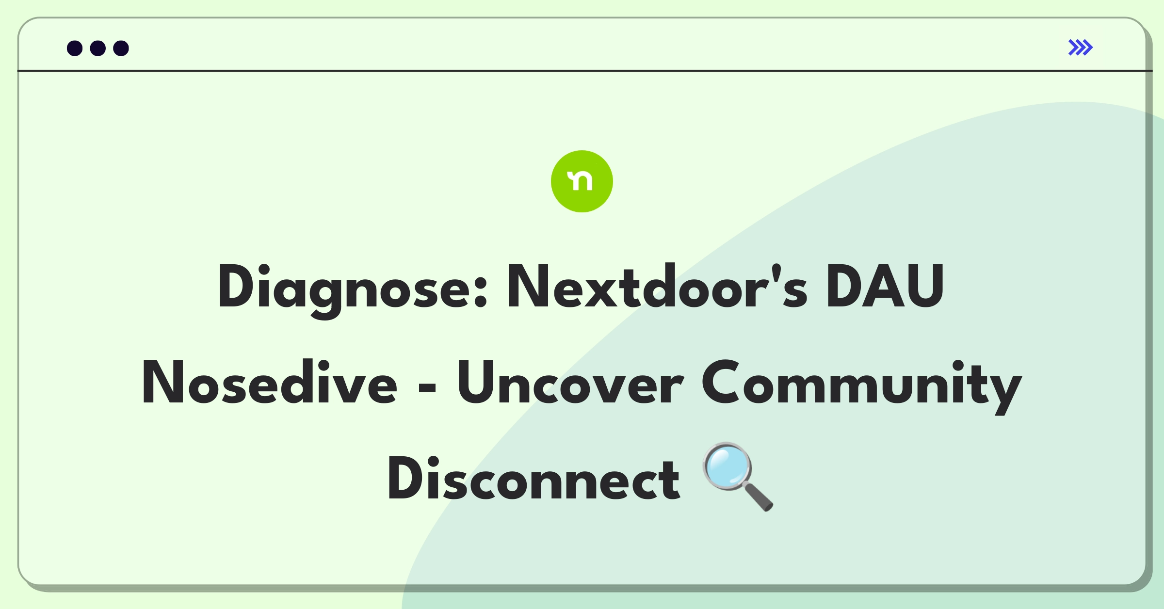 Nextdoor User Retention Decline | Product RCA Interview - NextSprints