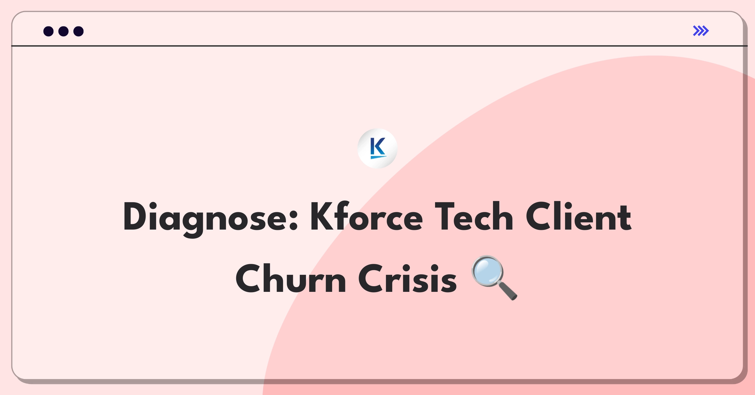 Kforce Client Retention Decline | Product RCA Interview - NextSprints