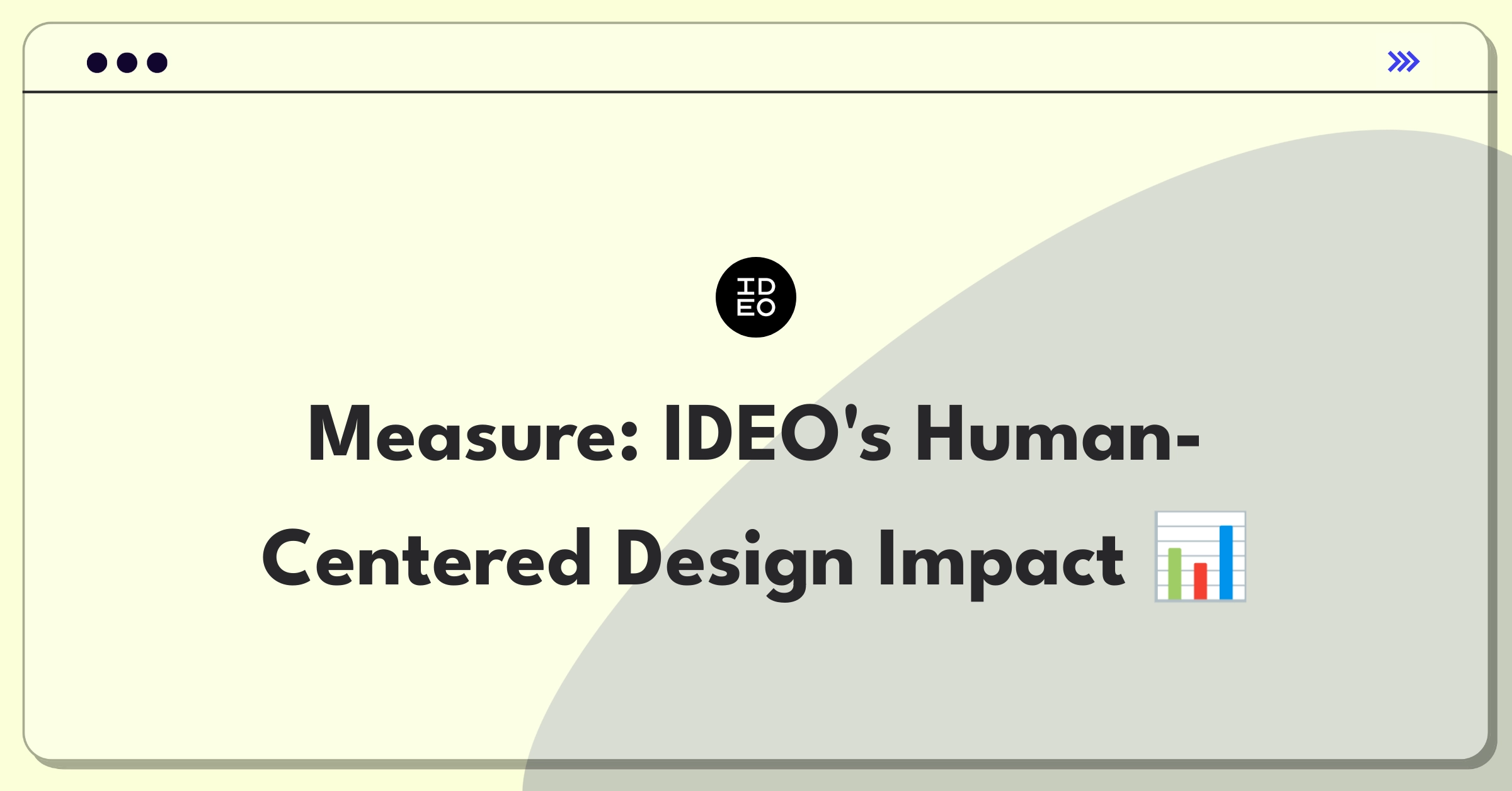 IDEO Consulting Success Metrics | Product Strategy Interview - NextSprints