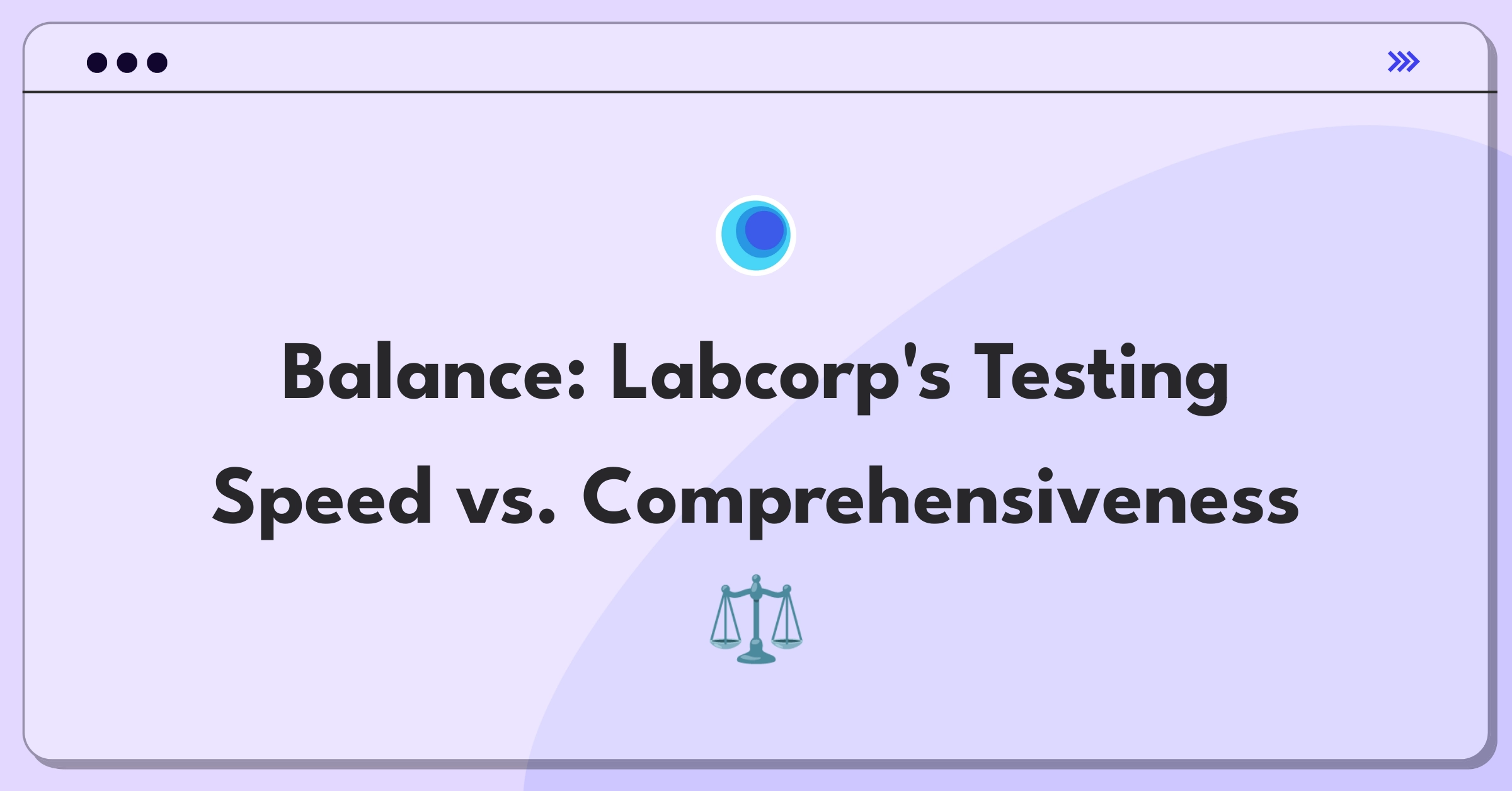 Labcorp Drug Testing Tradeoff | Product Strategy Interview - NextSprints