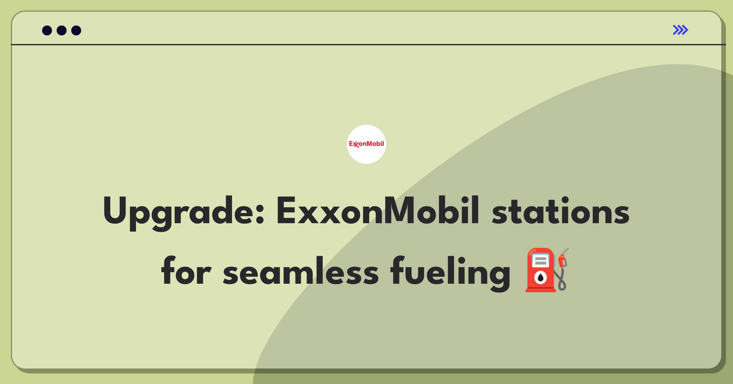 ExxonMobil Fuel Station Layout | Product Improvement Case - NextSprints