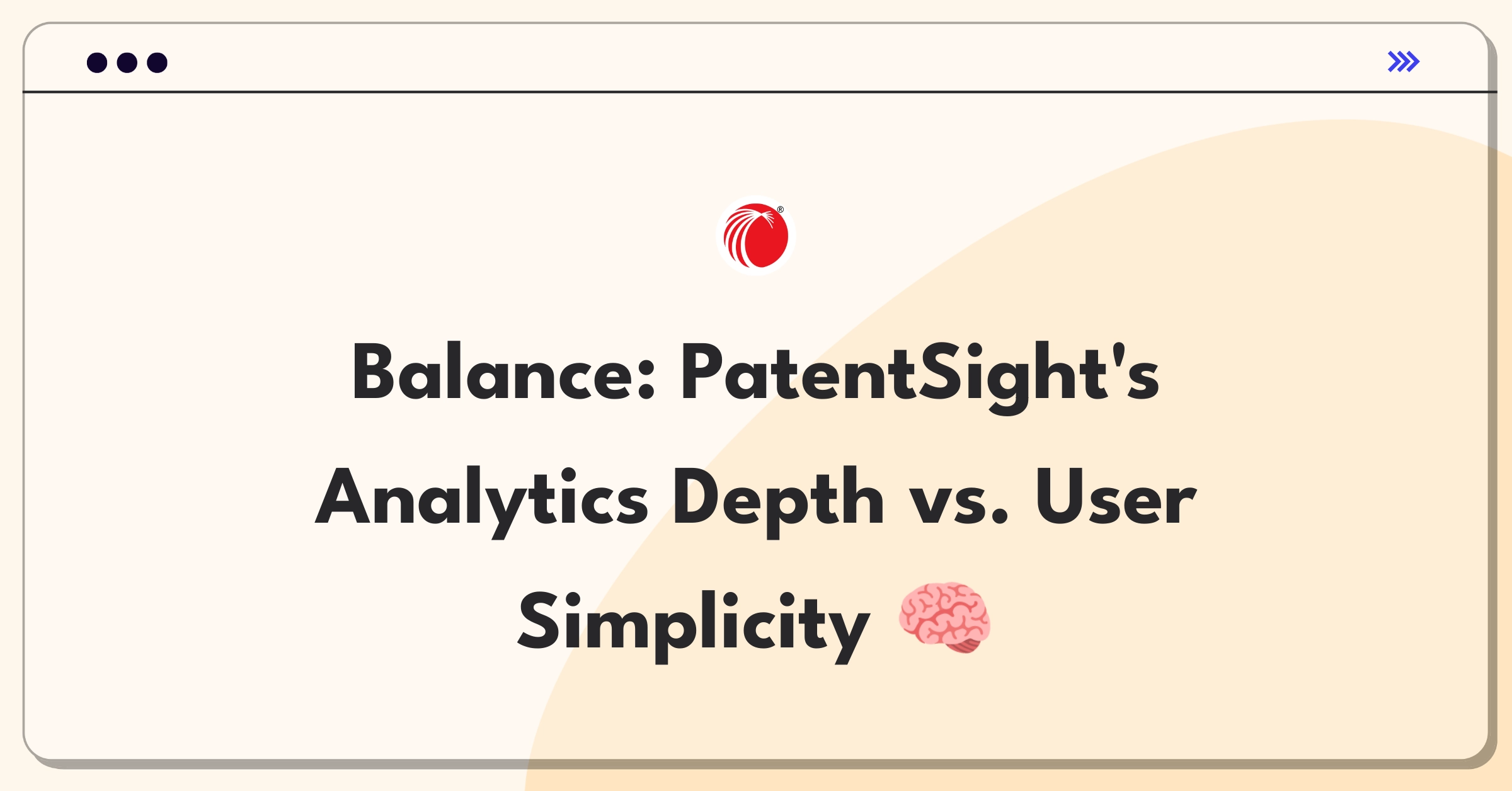 LexisNexis PatentSight Tradeoff | Product Strategy Interview - NextSprints