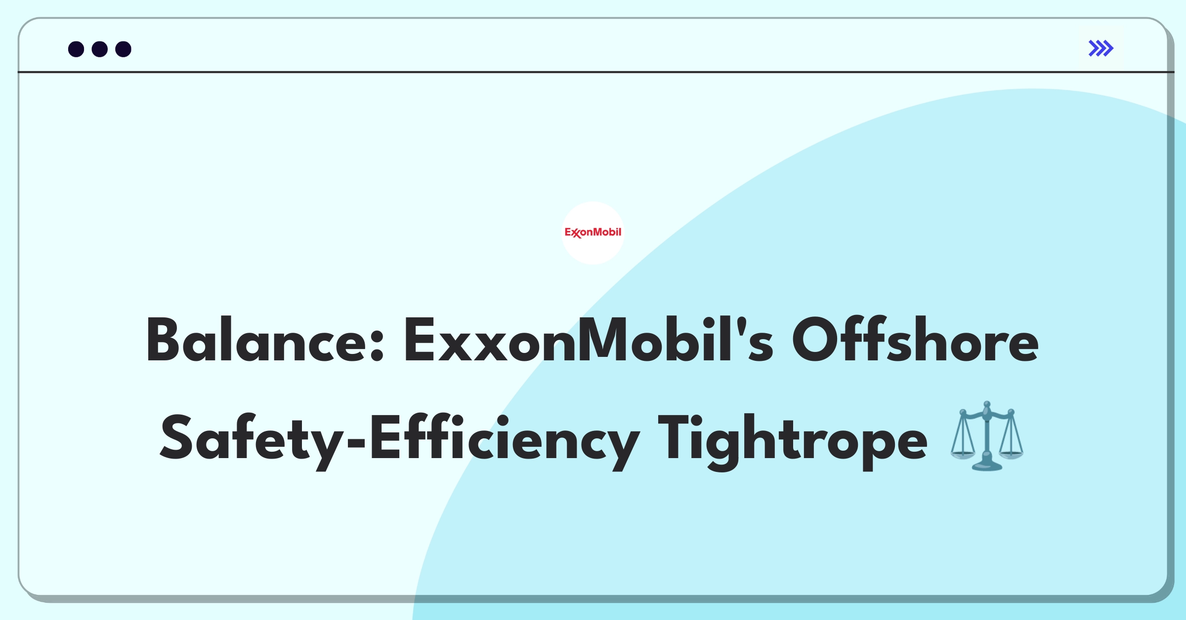 ExxonMobil Offshore Safety vs Efficiency | Trade-Off Case - NextSprints