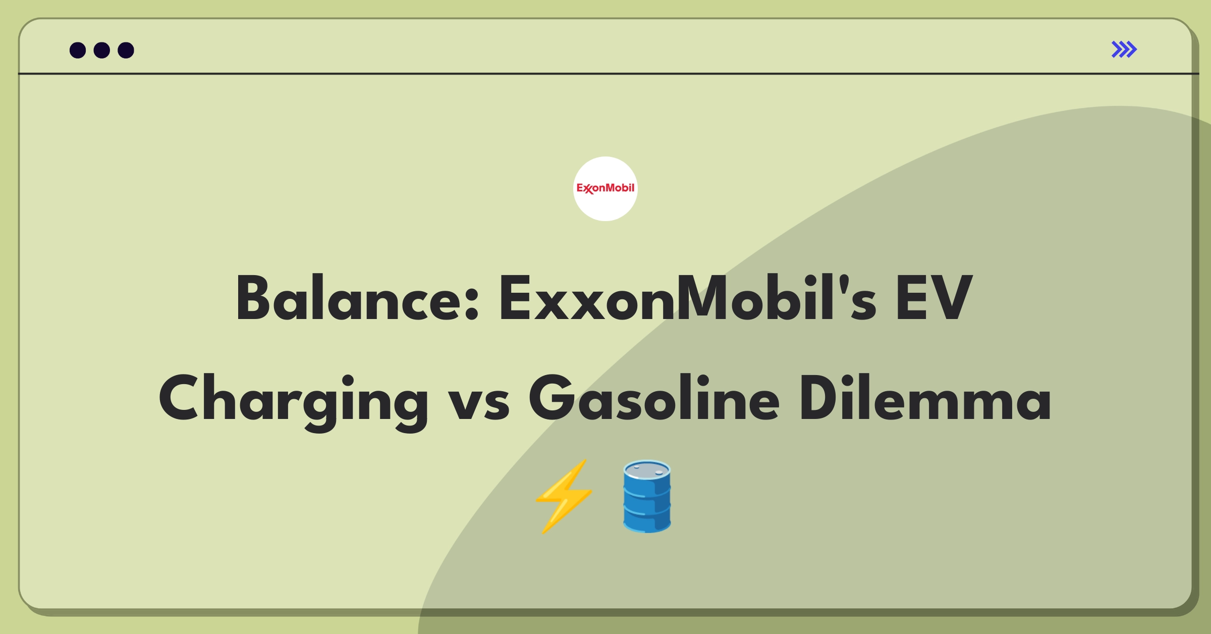 ExxonMobil EV vs Gasoline | Product Trade-Off Interview - NextSprints