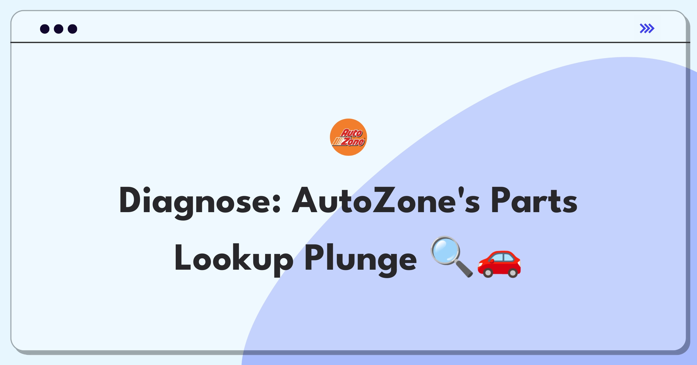 AutoZone Parts Lookup Usage Decline | RCA Product Interview - NextSprints