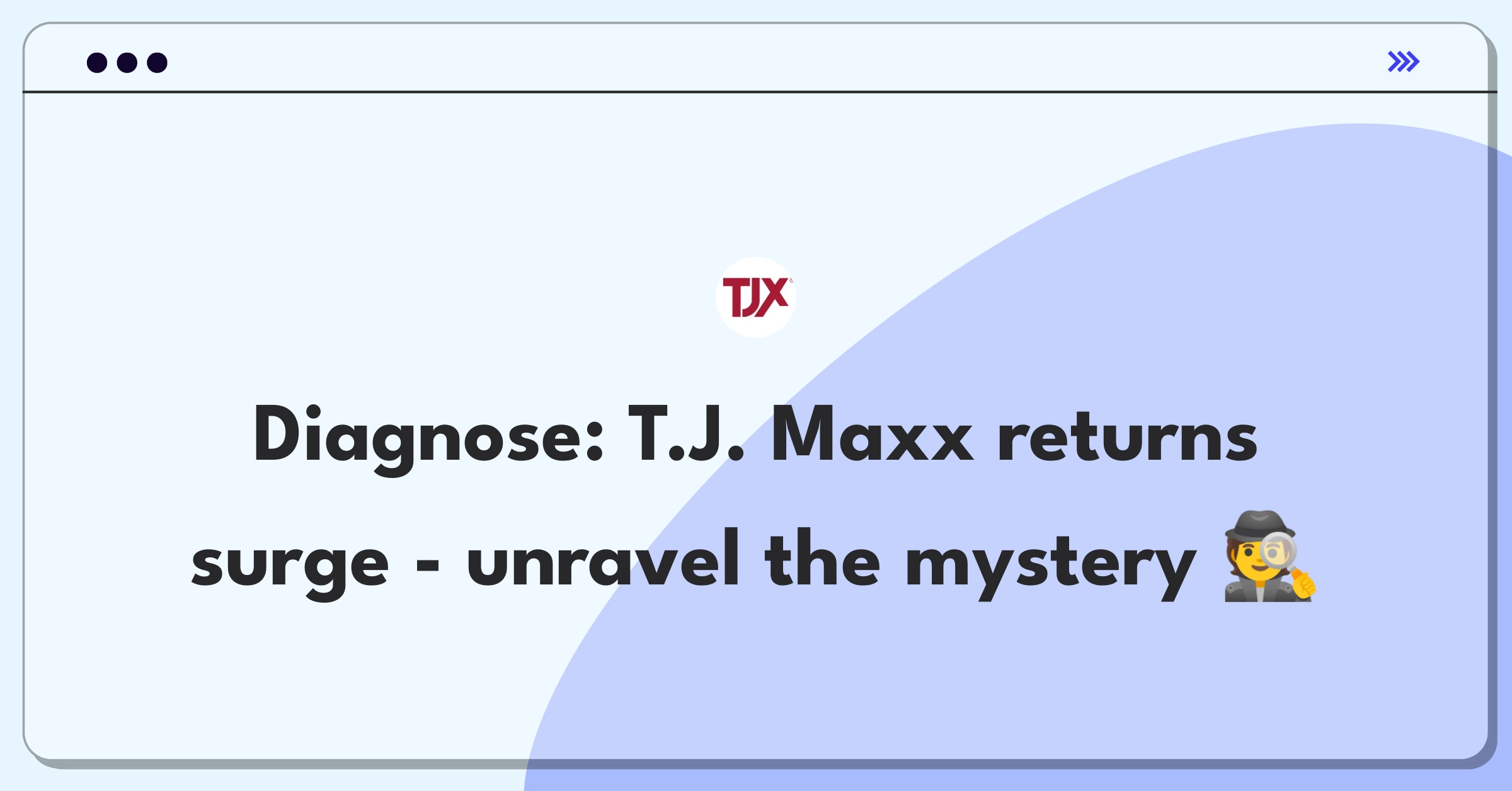 T.J. Maxx Return Spike | Root Cause Analysis Interview - NextSprints