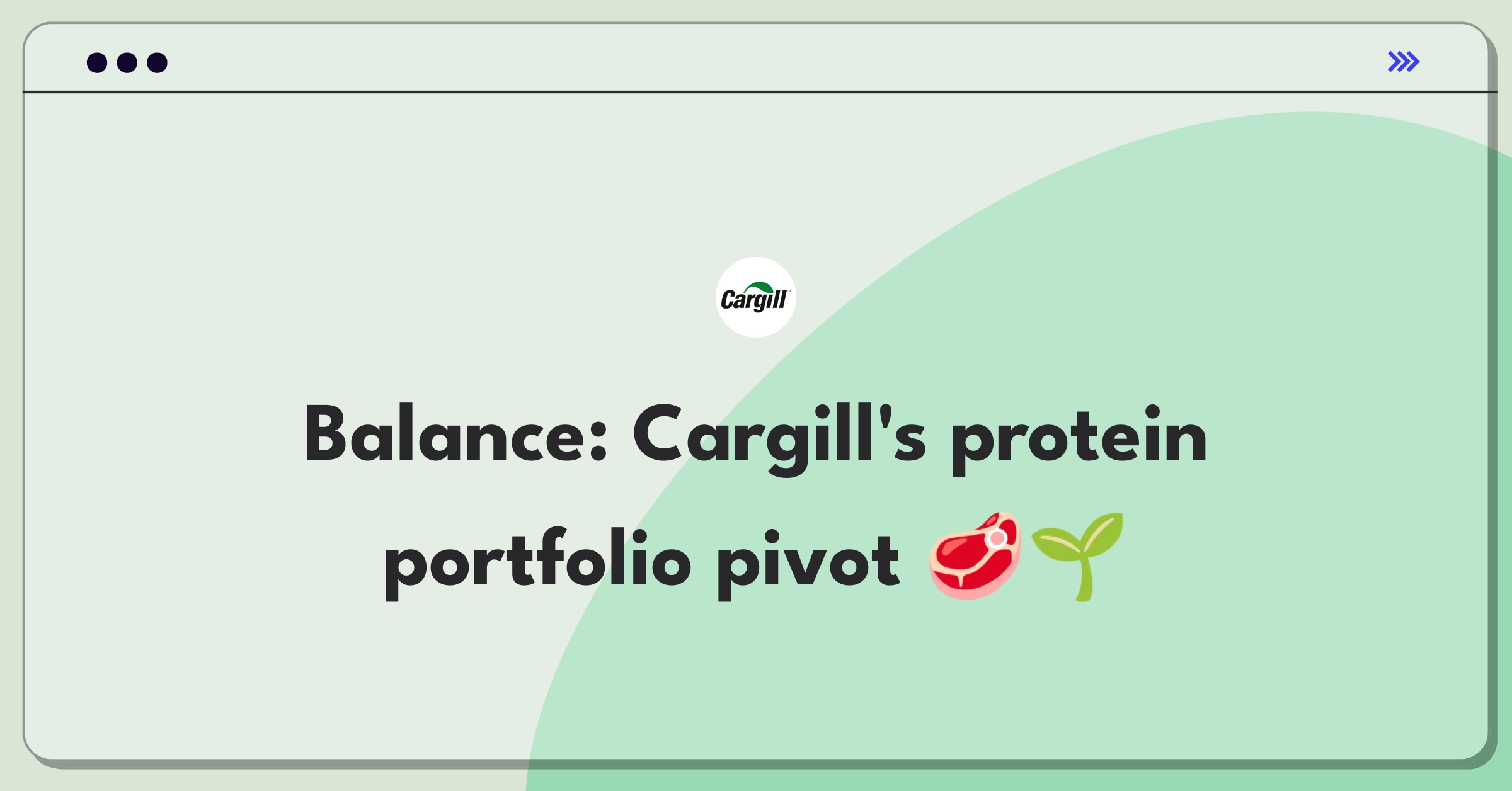 Cargill Protein Strategy | Product Trade-Off Interview - NextSprints