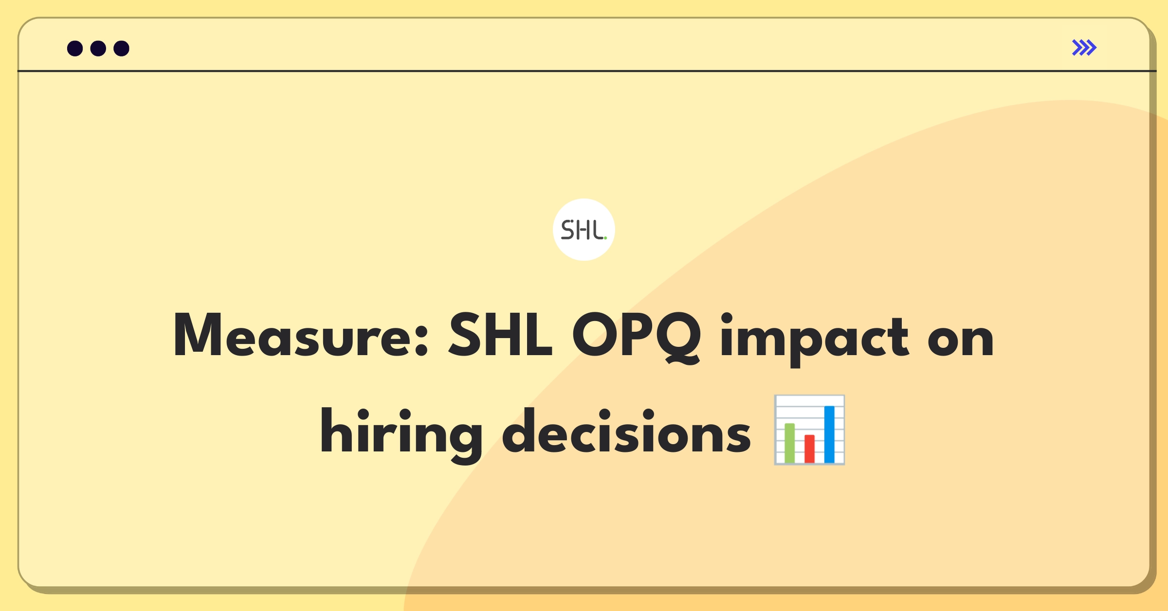 SHL OPQ Success Metrics | Analytics Product Interview - NextSprints