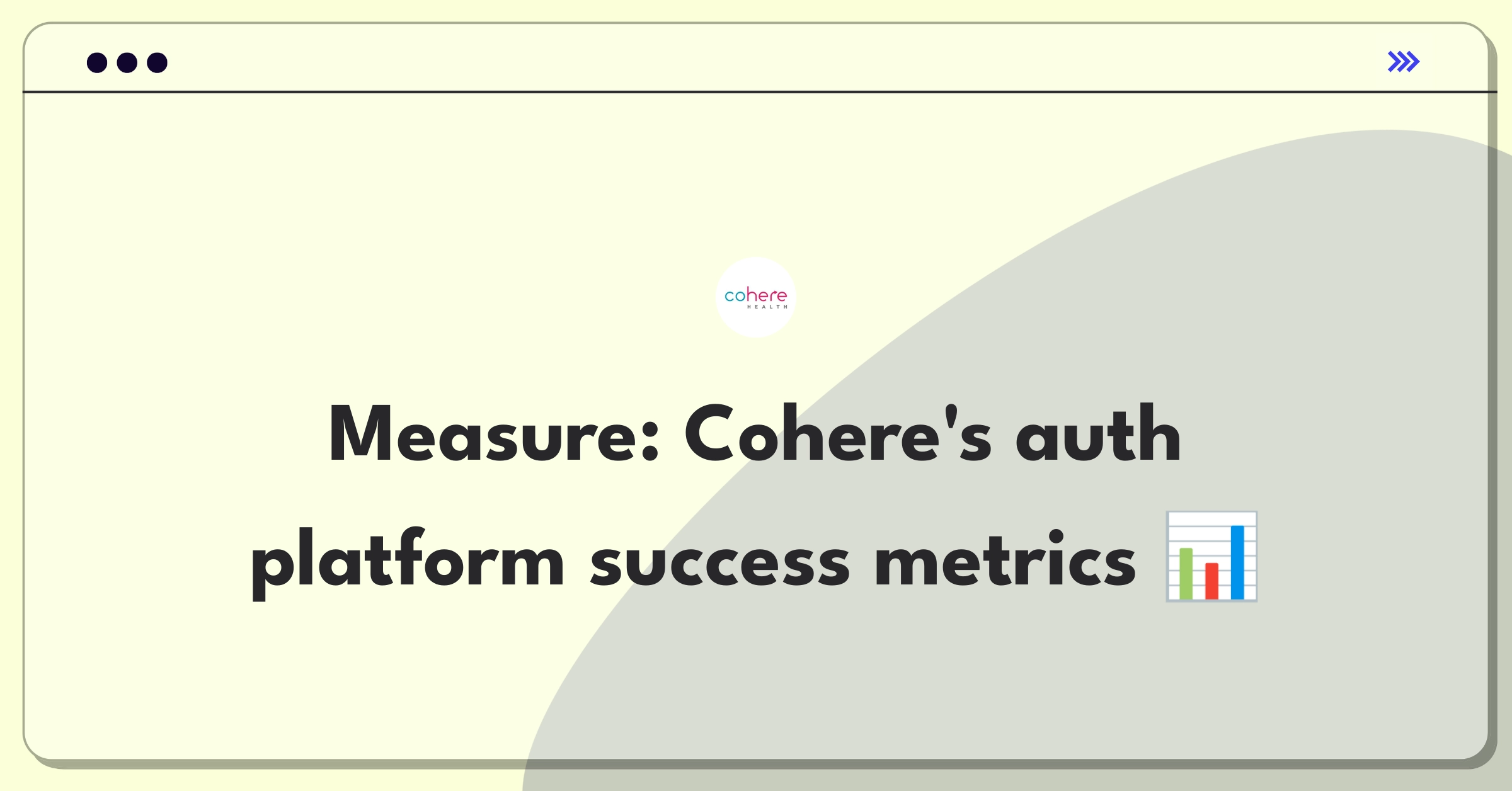 Cohere Health Authorization Success | Metrics Interview - NextSprints