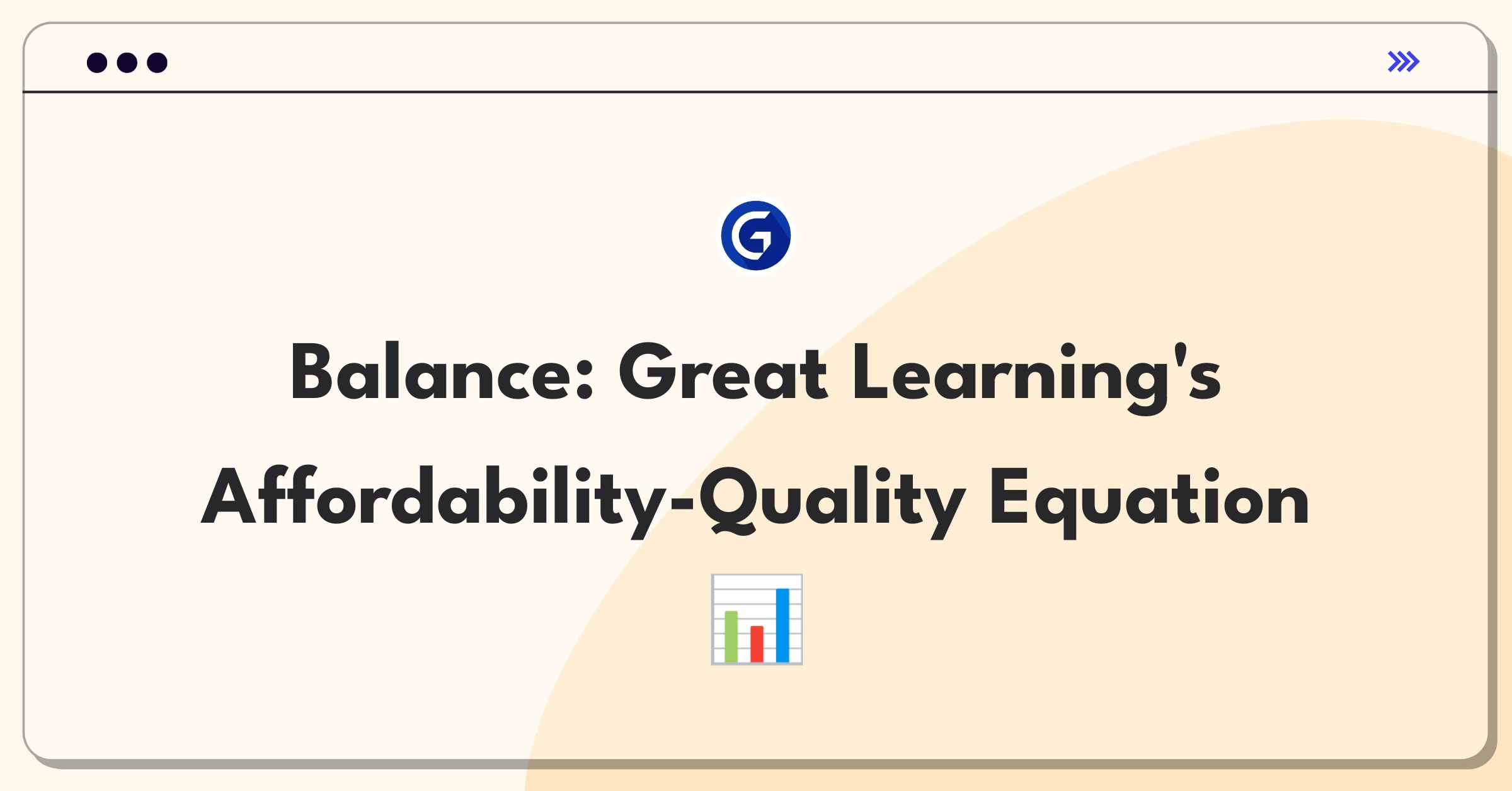Great Learning Affordability vs Quality | Product Trade-Off - NextSprints