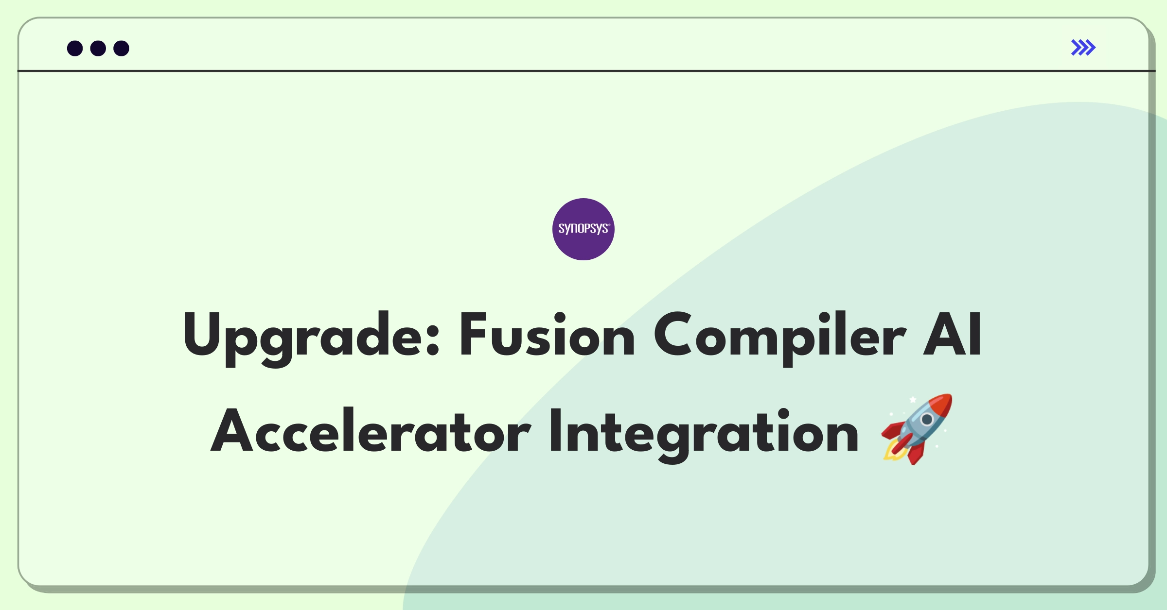 Synopsys AI Accelerator Integration | Product Improvement Case - NextSprints