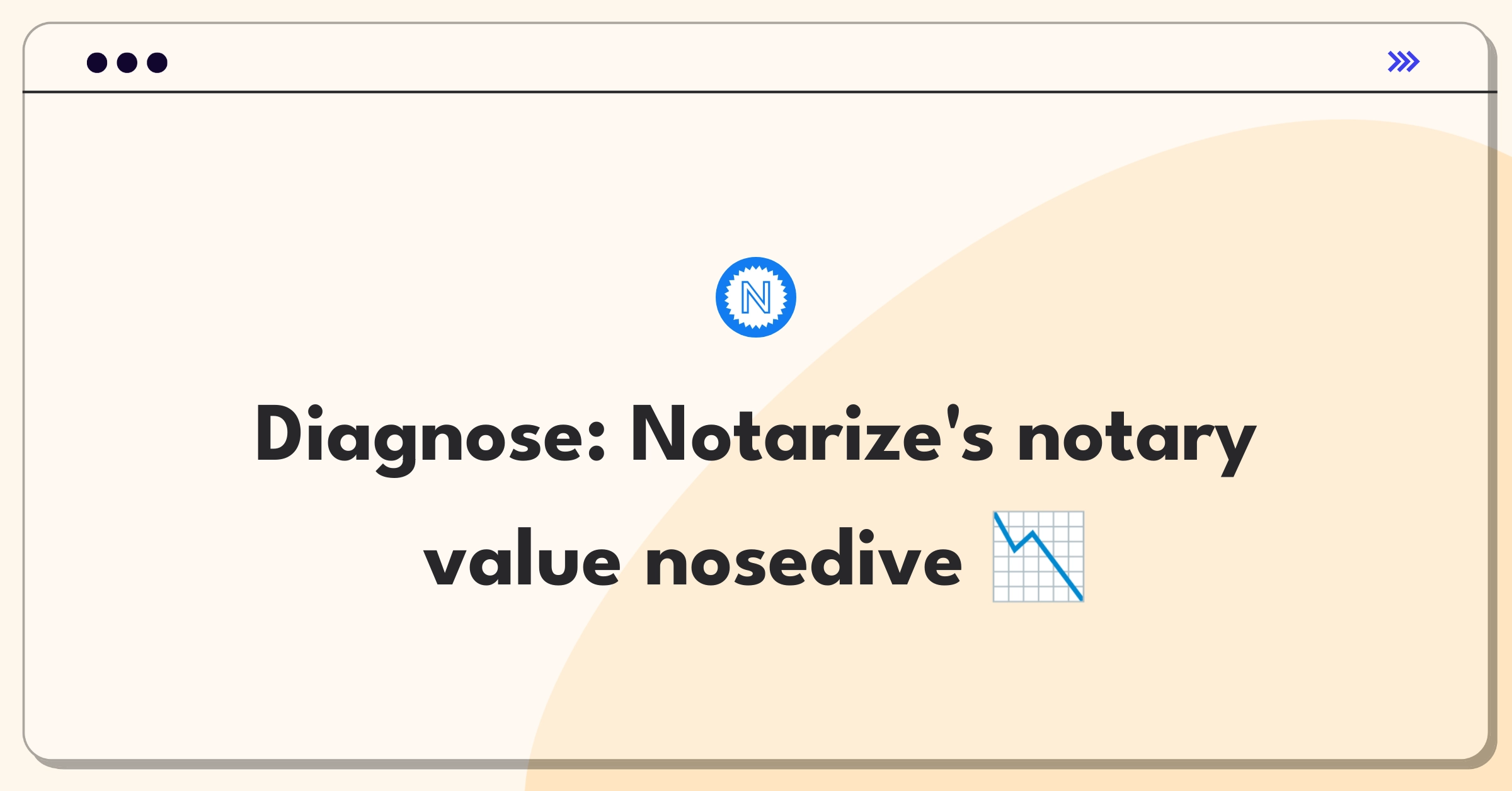 Notarize Transaction Value Decline | RCA Product Interview - NextSprints