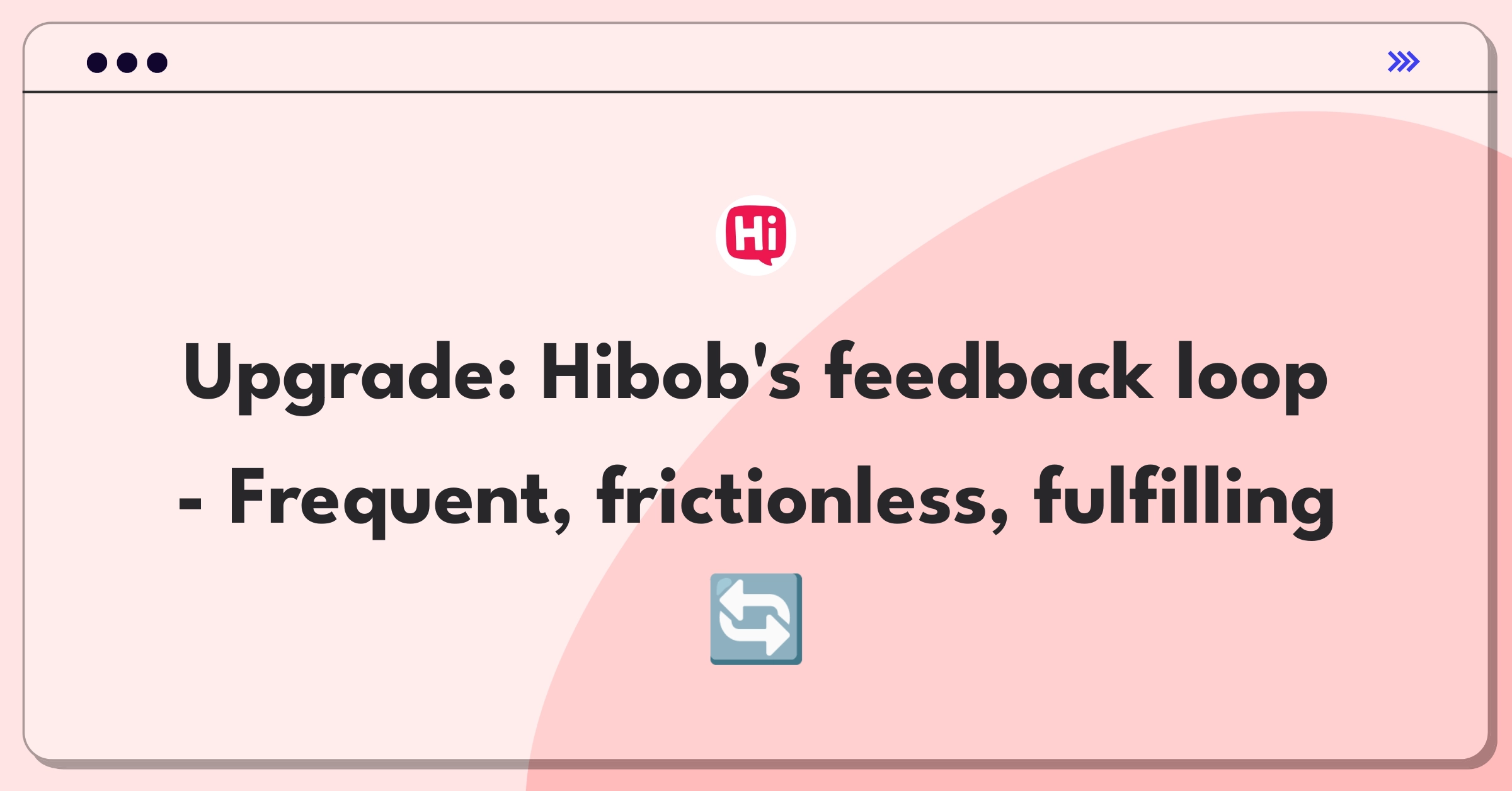 Hibob Feedback Frequency | Product Improvement Interview - NextSprints