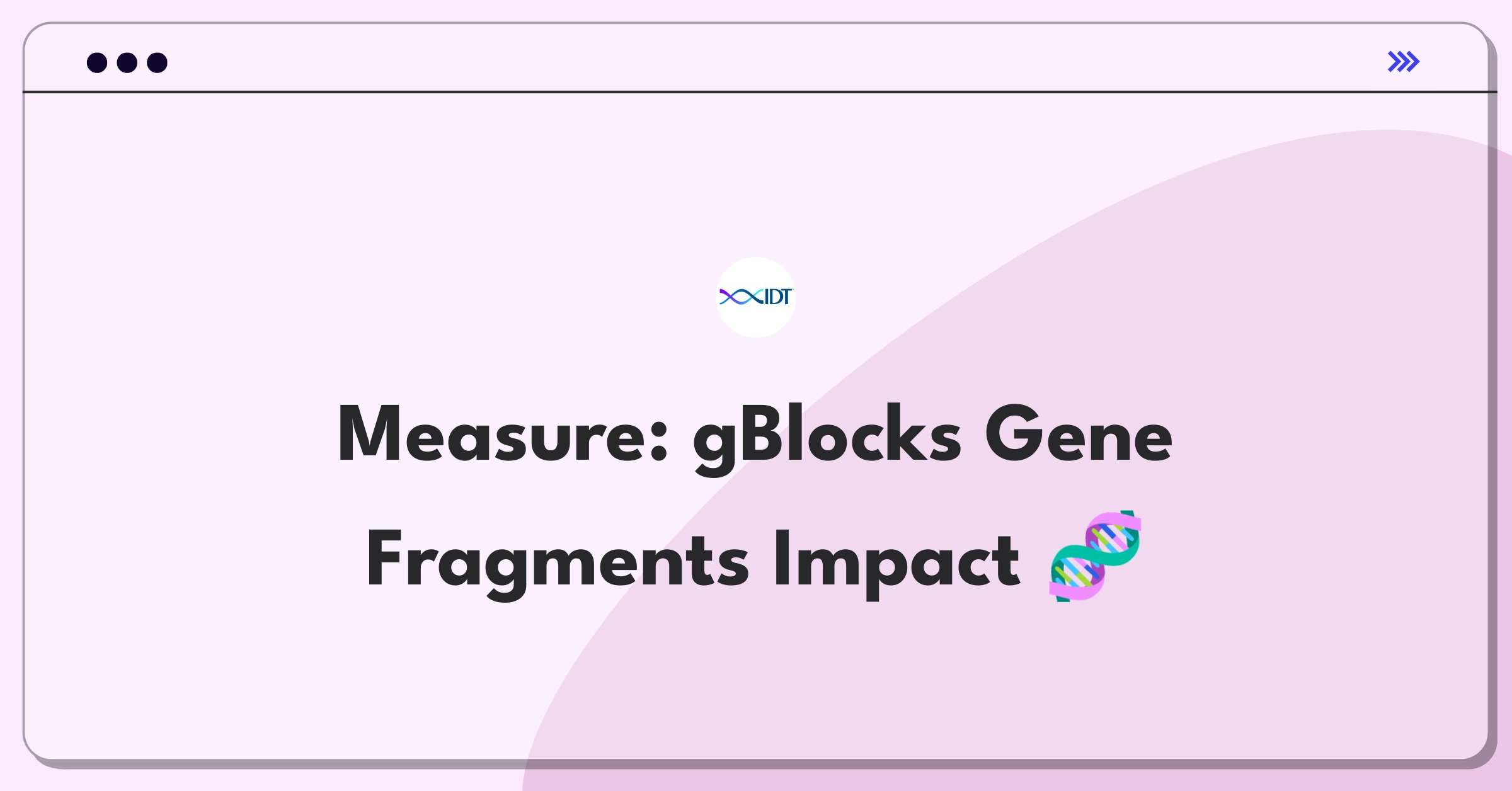 IDT gBlocks Success Metrics | Product Analytics Interview - NextSprints