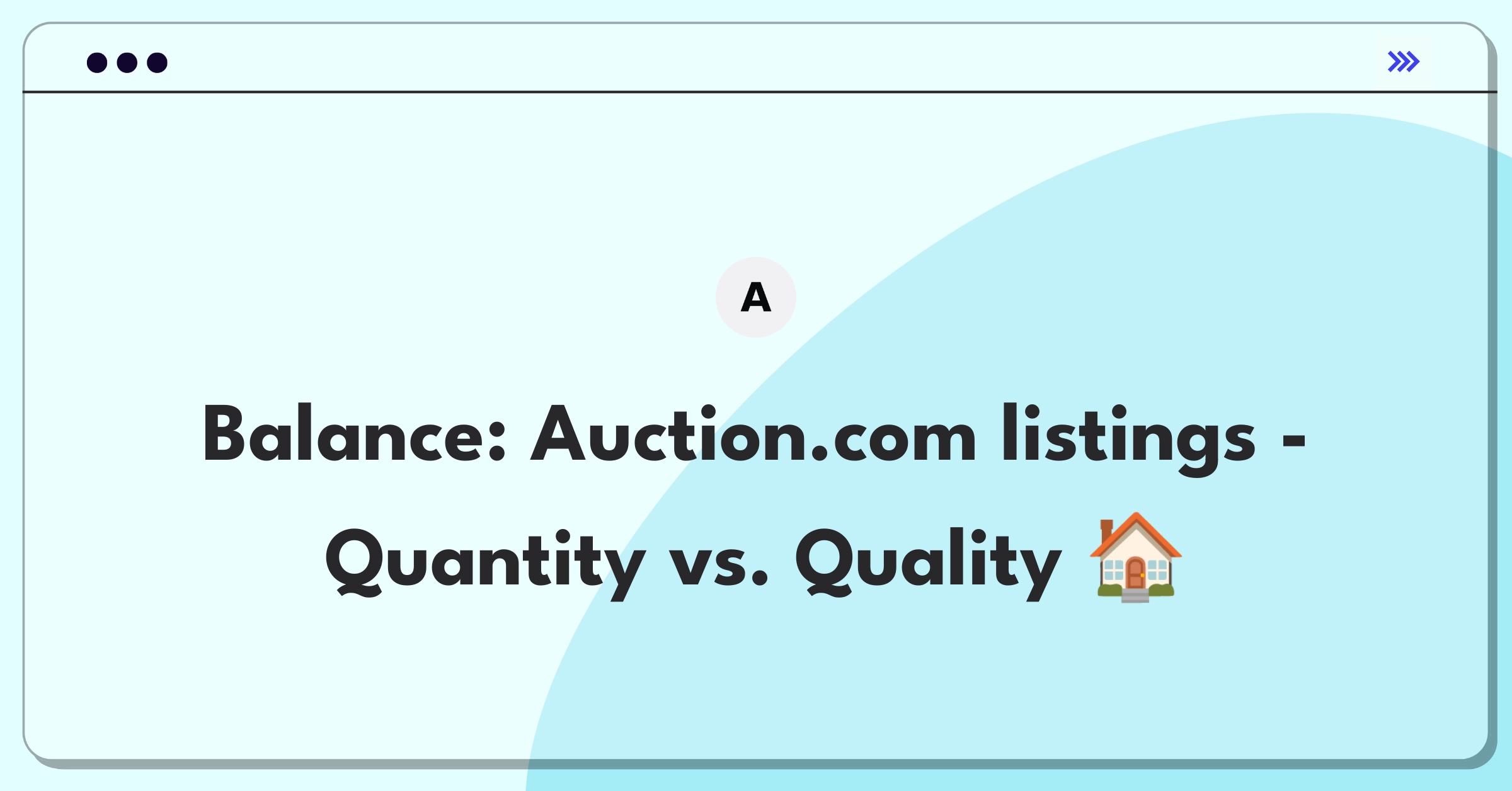 Auction.com Listing Strategy | Product Trade-Off Interview - NextSprints