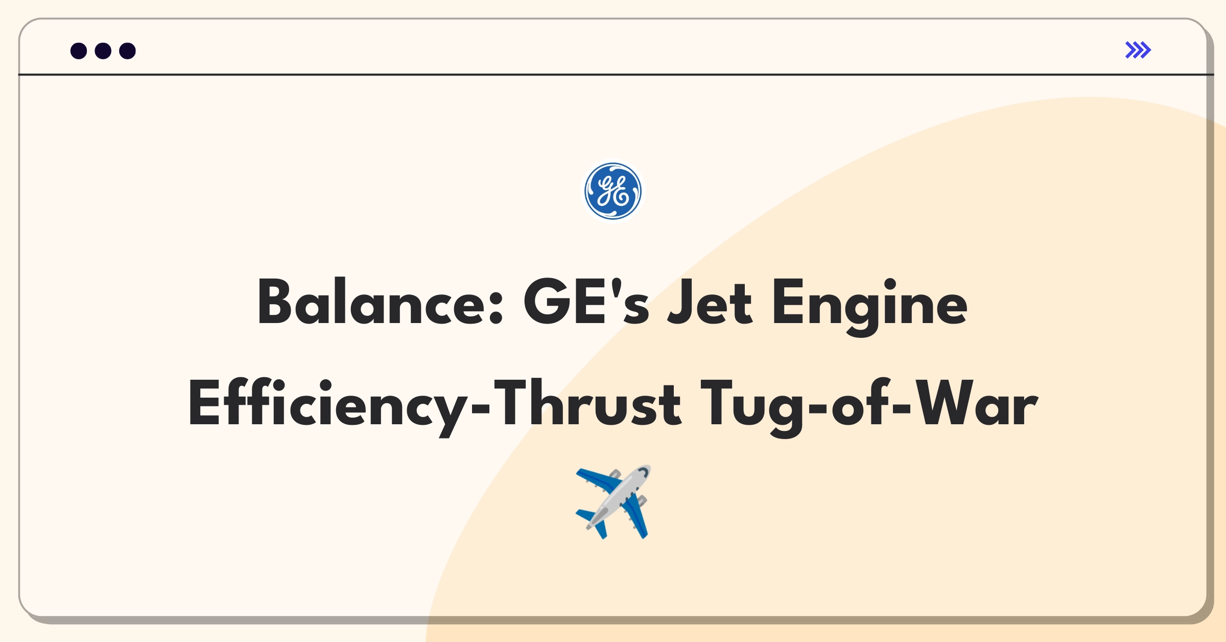 GE Aviation Engine Efficiency vs Thrust | Trade-Off Case - NextSprints