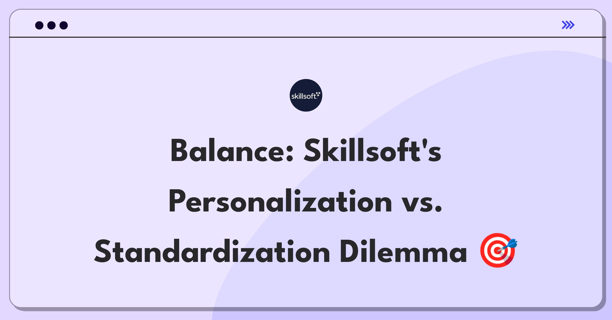 Skillsoft Learning Path Personalization | Product Trade-Off Case - NextSprints