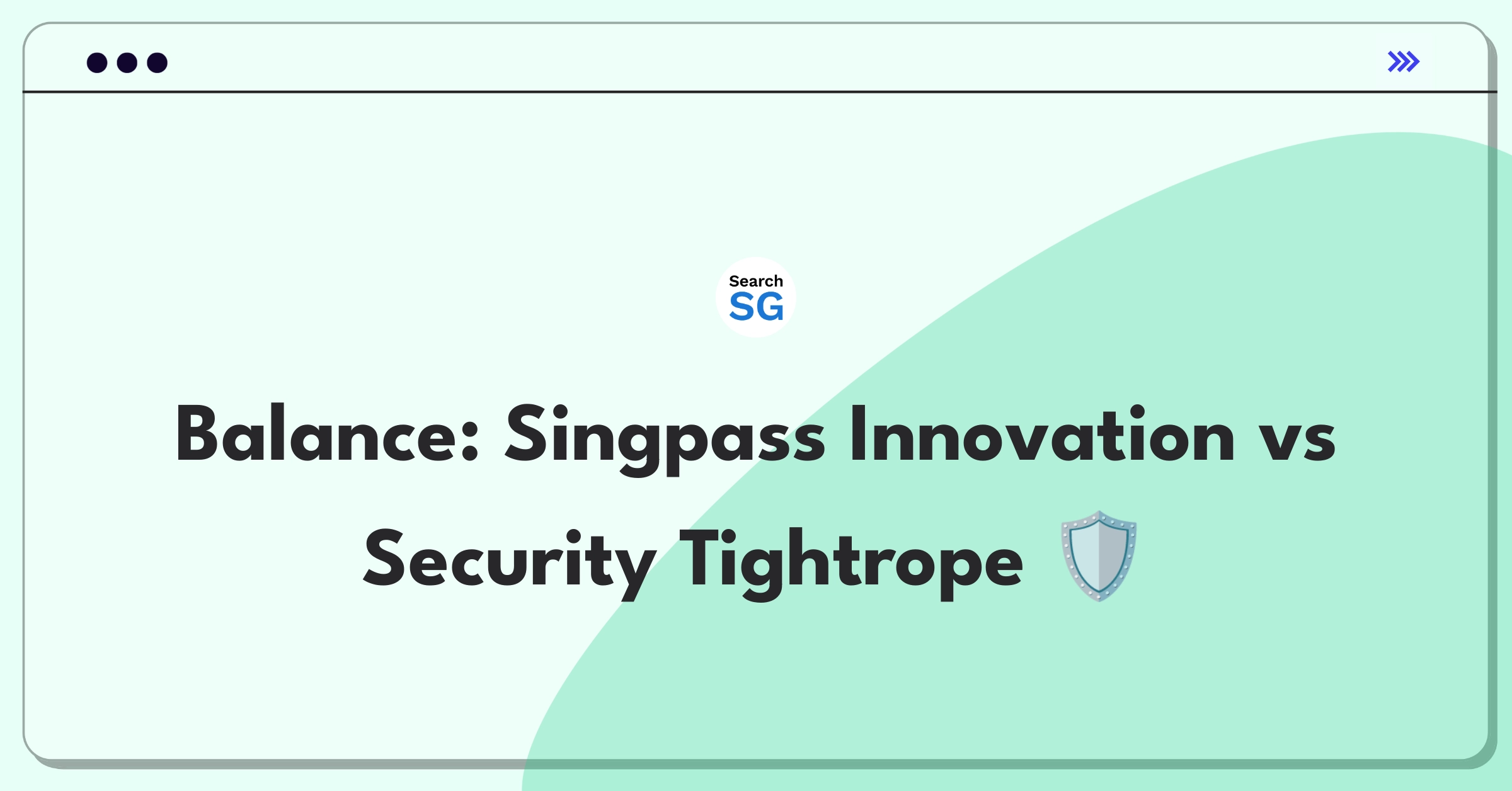 GovTech Singpass Security vs Innovation | Product Trade-Off - NextSprints