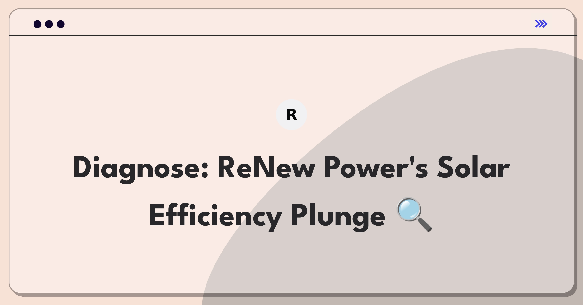 ReNew Power Solar Efficiency Drop | Root Cause Analysis - NextSprints