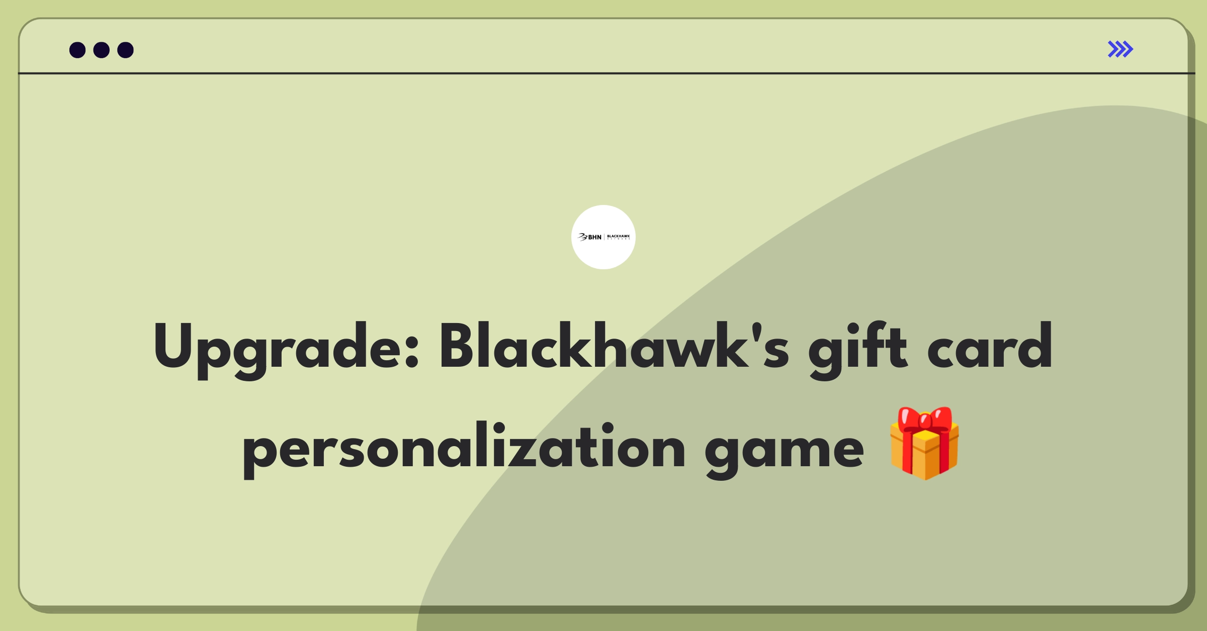 Blackhawk Network Gift Card Personalization | Product Improvement ...